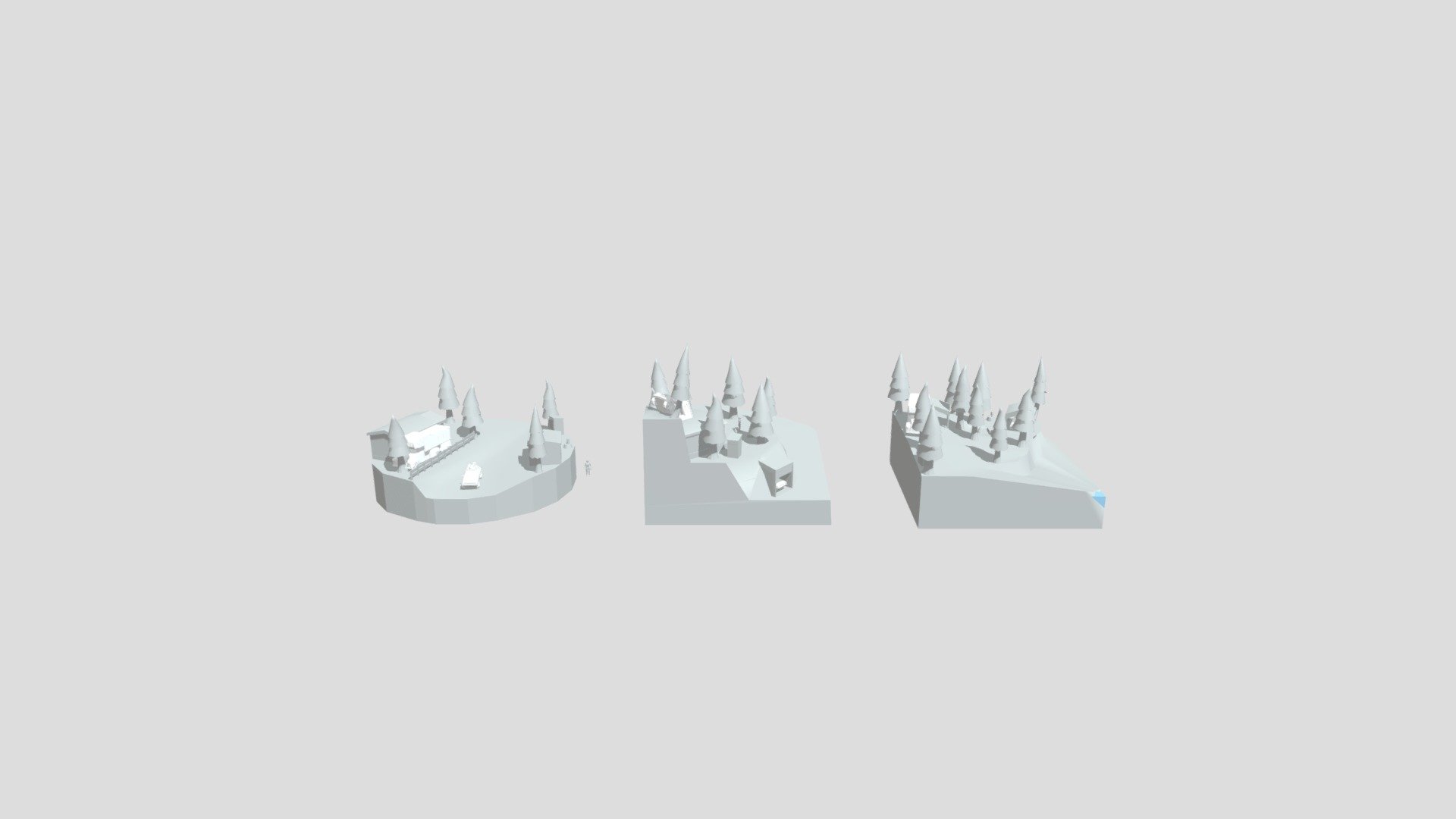 Forest Loner - Blockout - 3D model by Xander.Pell [6974b76] - Sketchfab