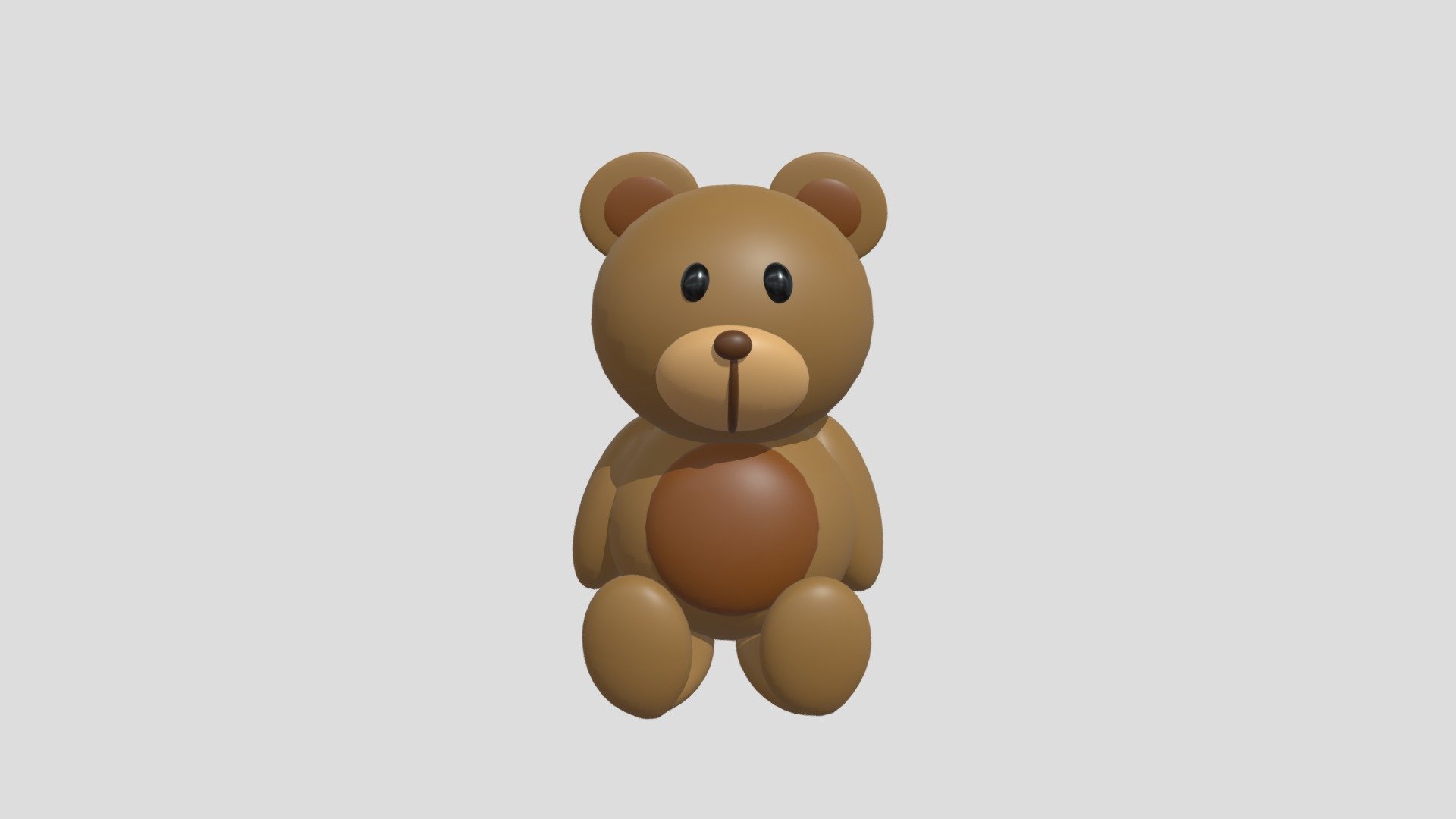 teddy bear plushie - 3D model by JuicyJr [69752de] - Sketchfab