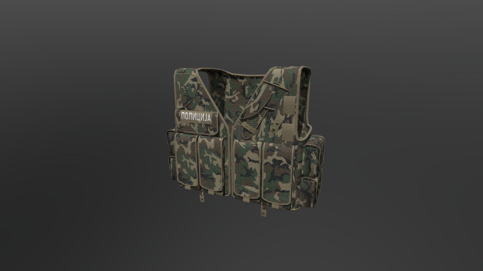 MileDragic "Sumadinac" vest - 3D model by Dozo_270 (@Alex7021) [69755c8 ...