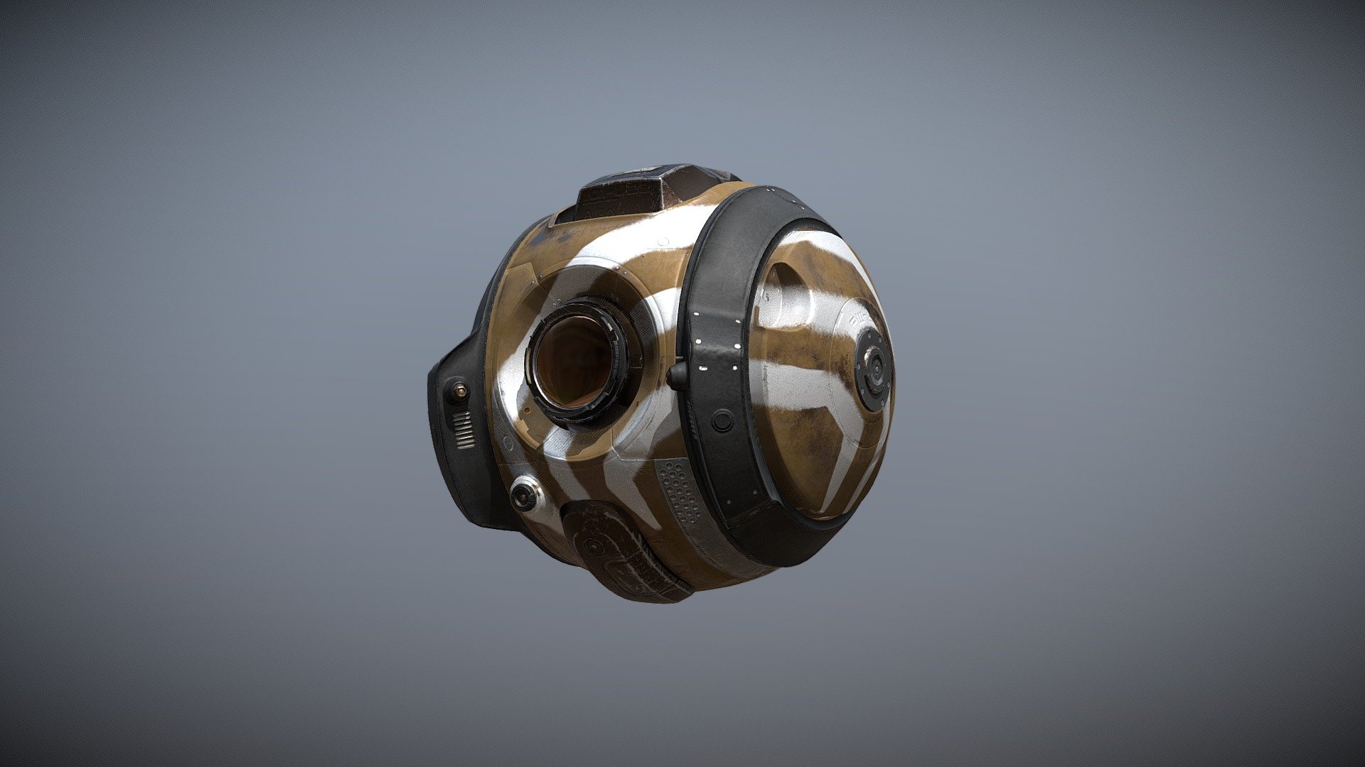 AAC202 Assesment 2:Destiny 2 Fallen Ghost Shell - 3D model by aathos1 ...