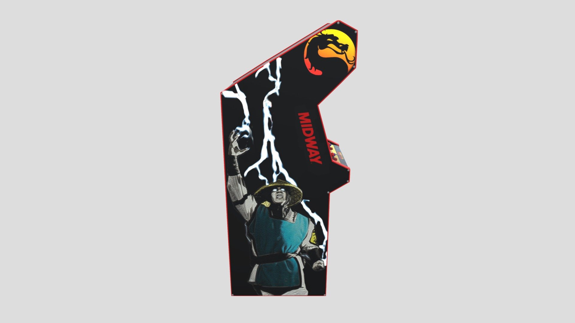 Mortal Kombat 2- Arcade - 3D model by Tomas D'Ambra (@tomasdambra ...