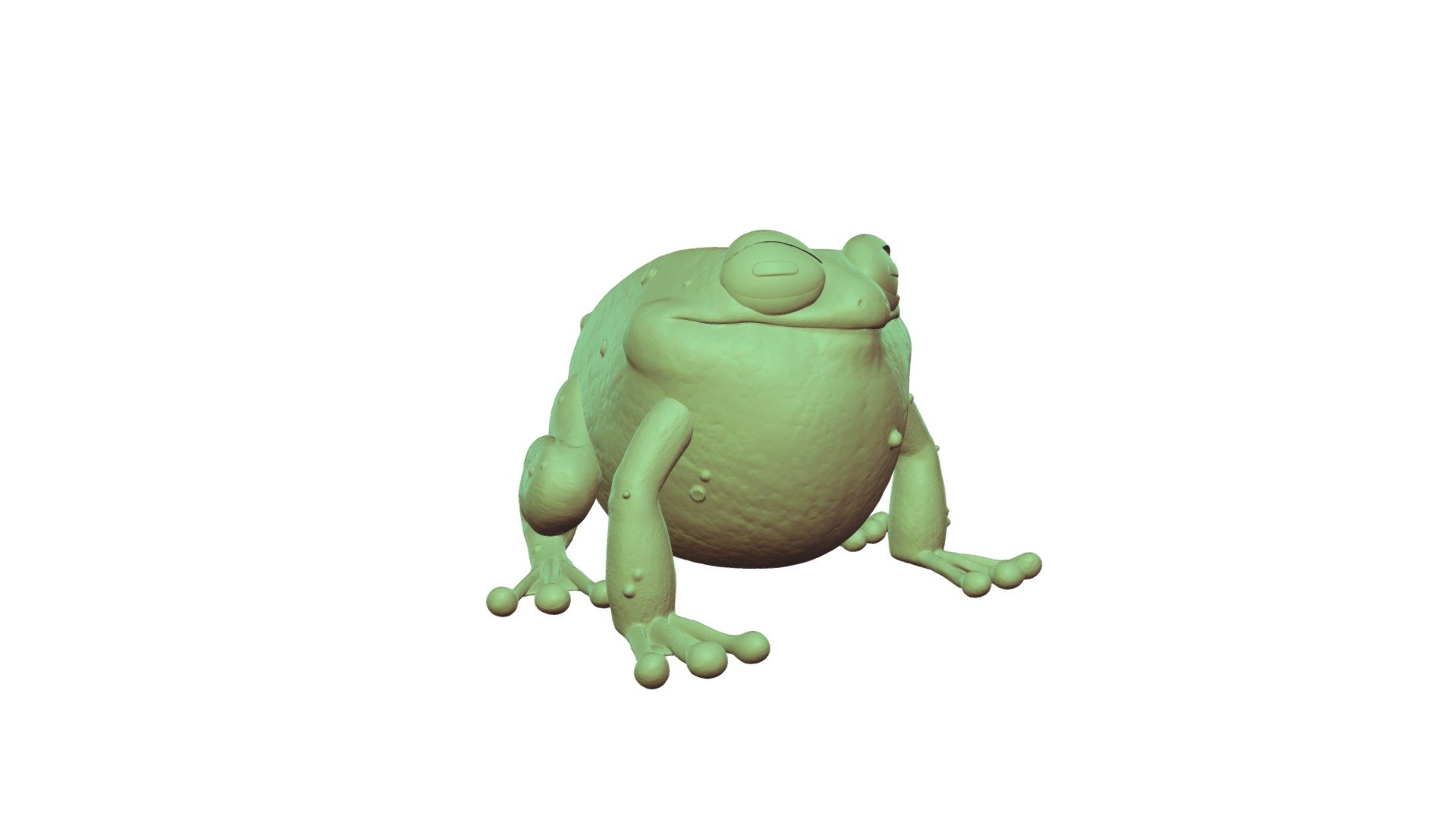 Maceta FROGGY PLANT (Anfibio / Sapo / Rana) - 3D model by Mariela ...