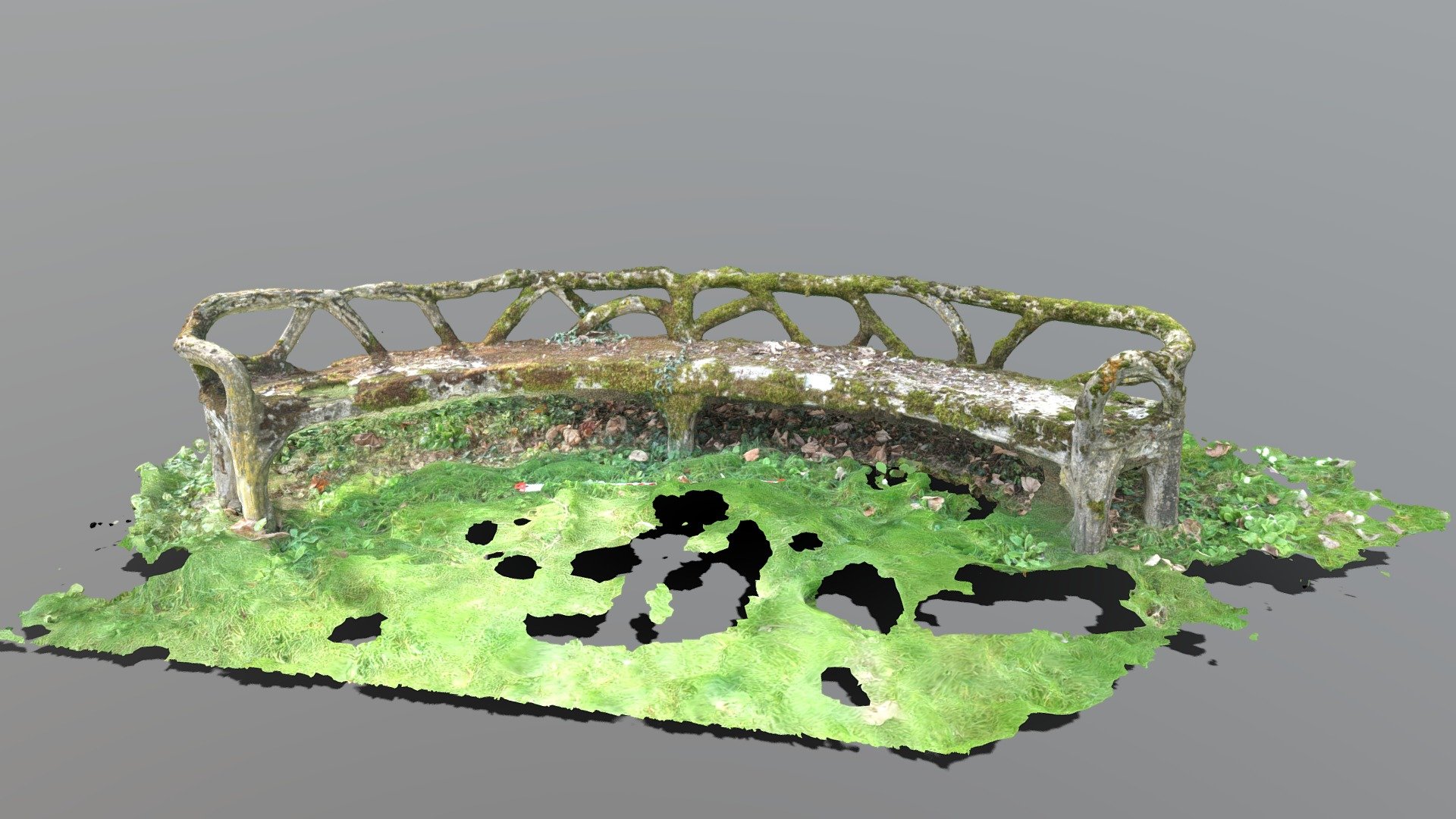 Banc Circulaire 2 - 3D model by Caroline Thibault Architecte C.T.A ...