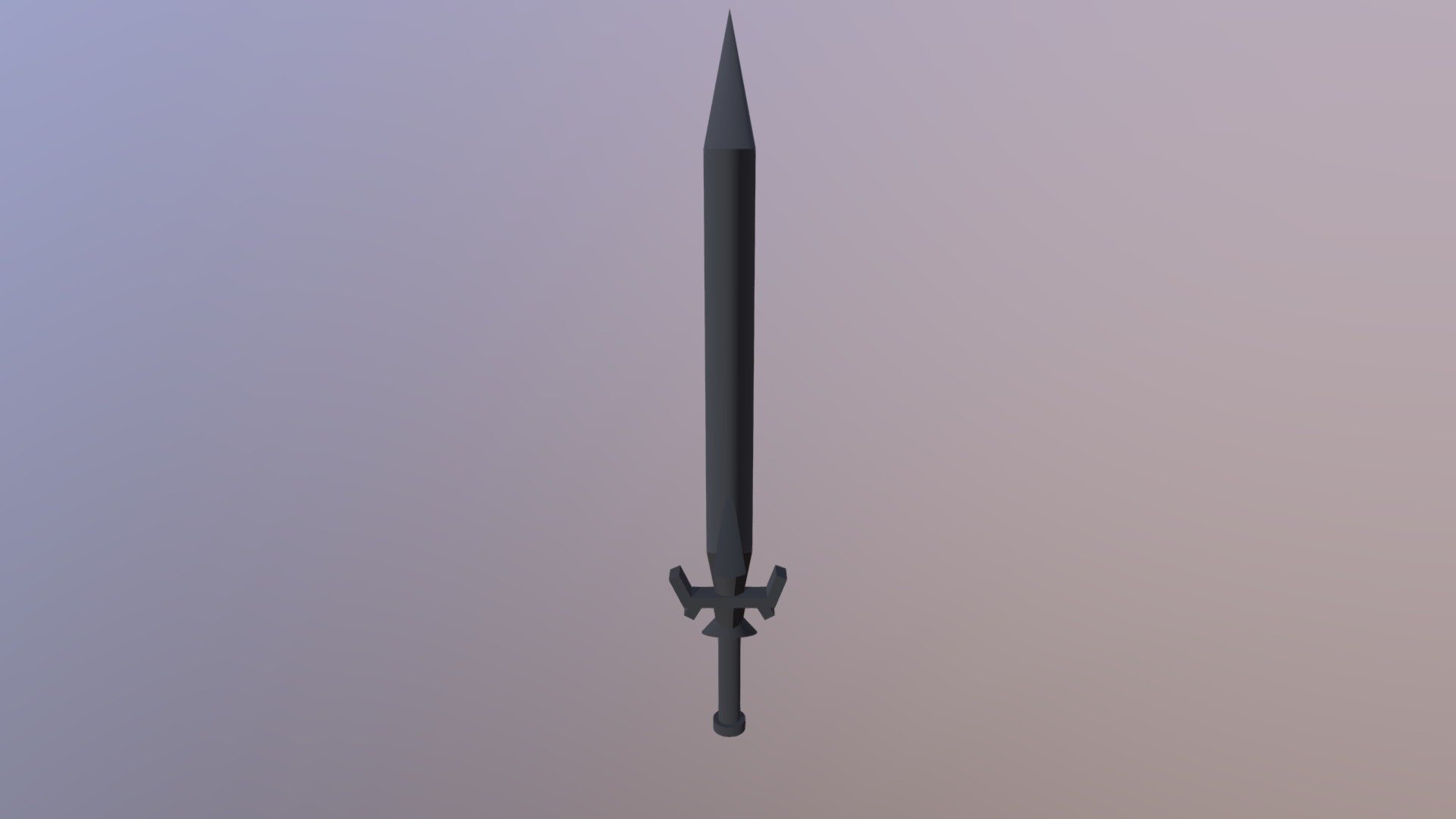 Night Sky Sword - 3D model by GamingDark [6978d11] - Sketchfab