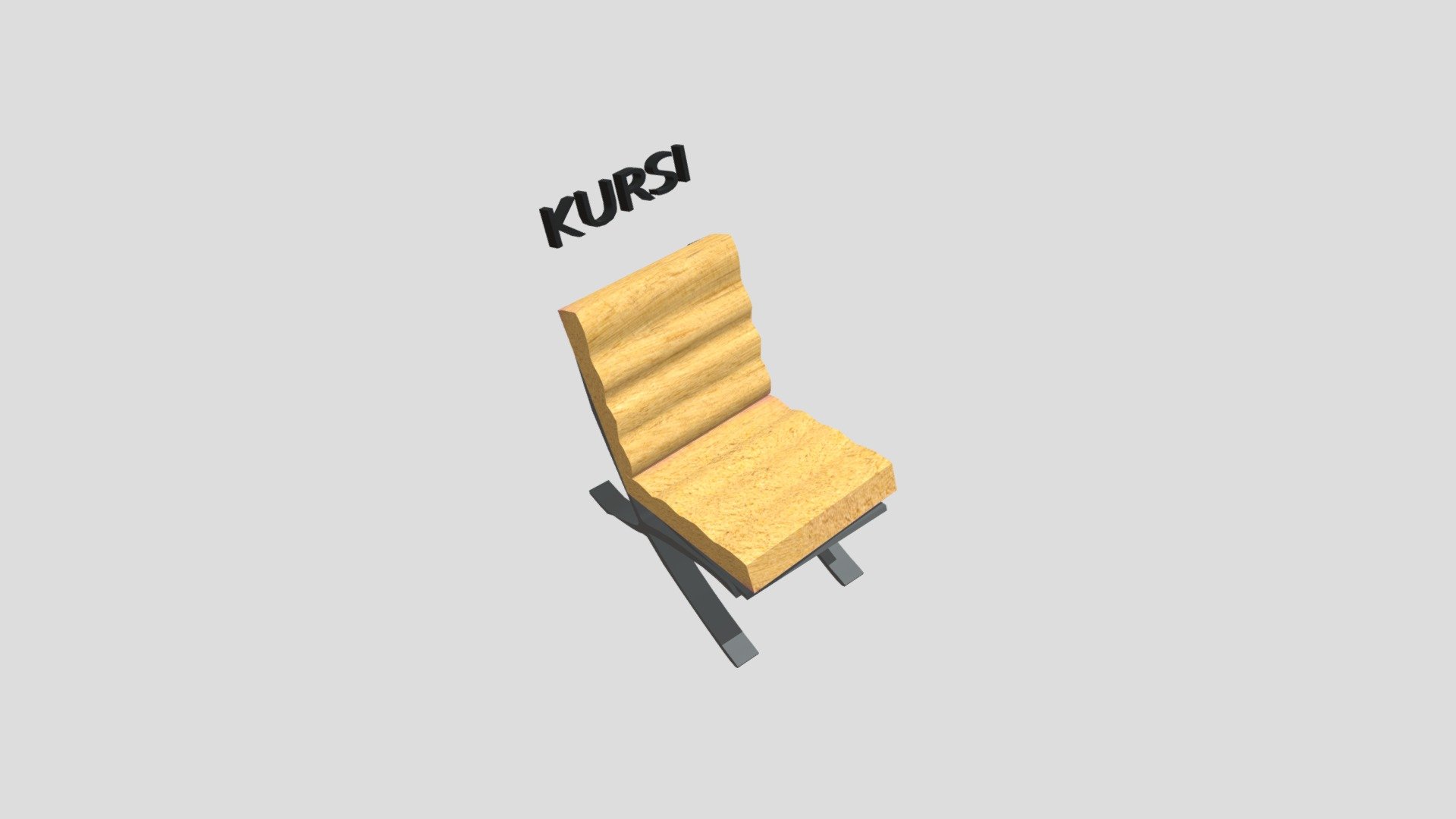 kursi - 3D model by sp.asr253 [697bf5c] - Sketchfab