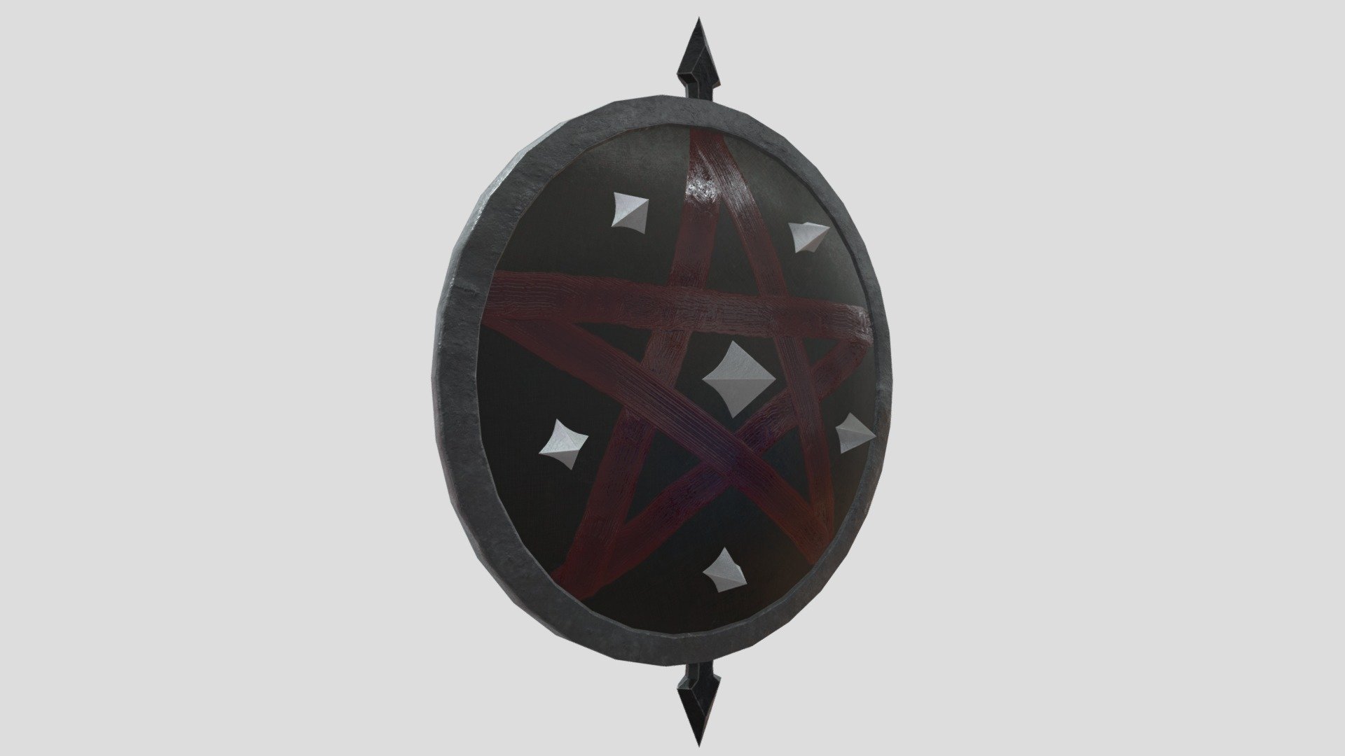 Hell Shield - 3D model by Silver Shield (@silvershieldassets) [697d079 ...