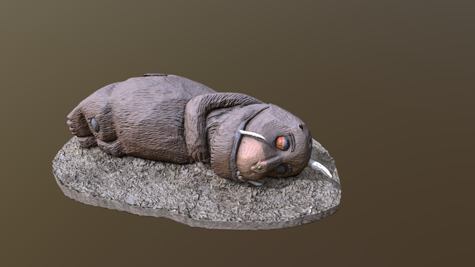 Gruffalo - Download Free 3D model by telziel (@telziel69) [697f638 ...