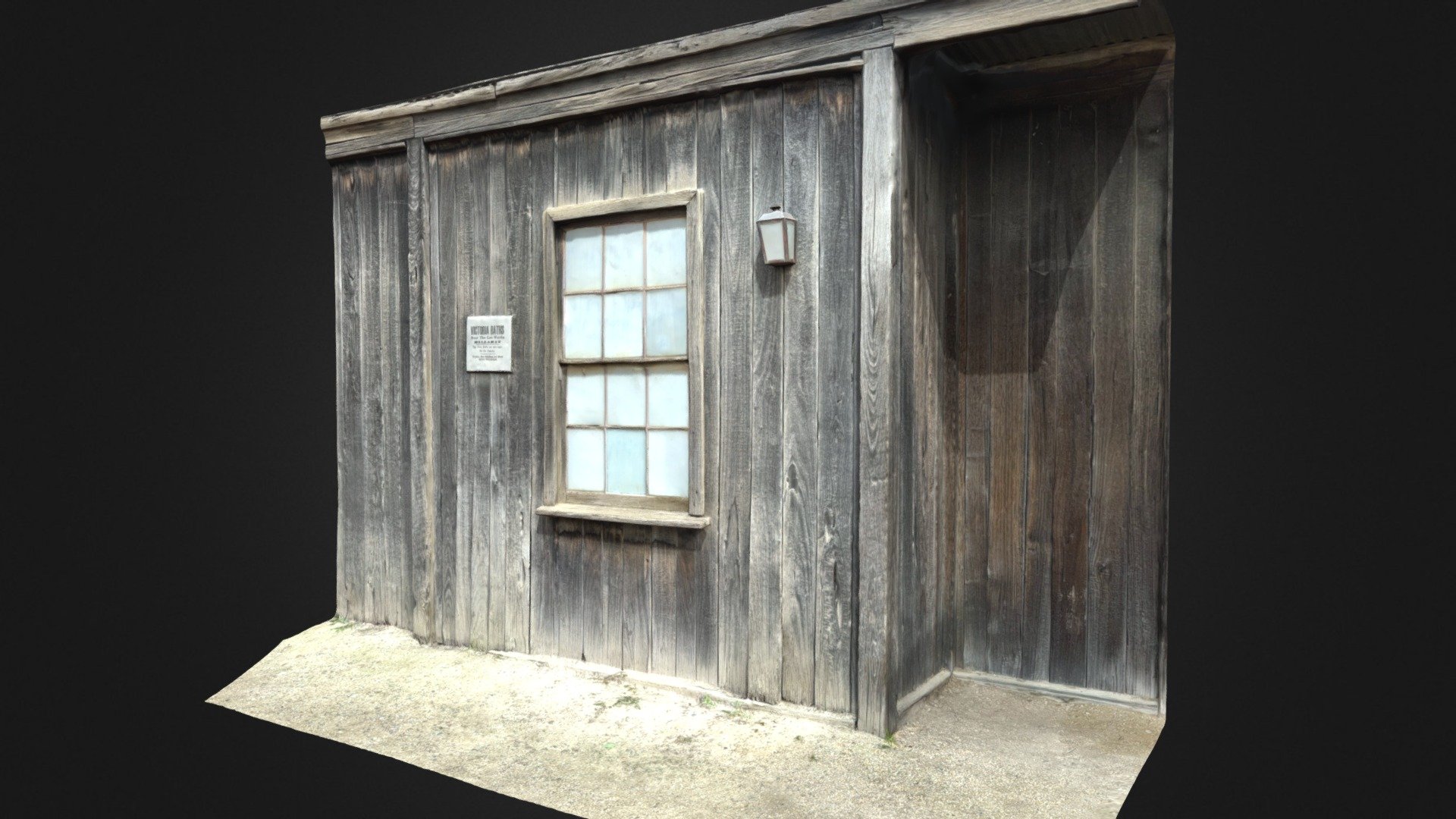 Old Wooden Window - Download Free 3D model by craggle [6980b6d] - Sketchfab
