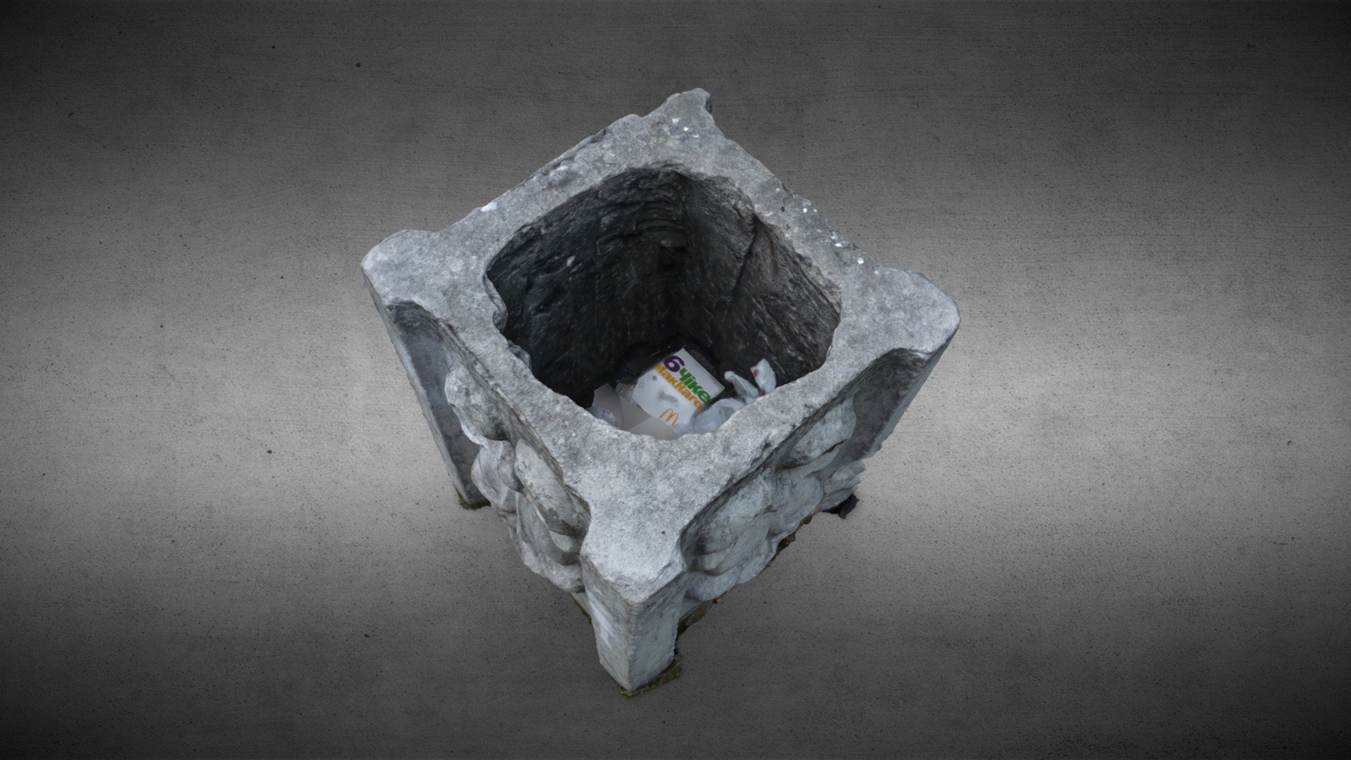 Gothic Trash Can Scan - Download Free 3D model by klimintin [6980ce2 ...
