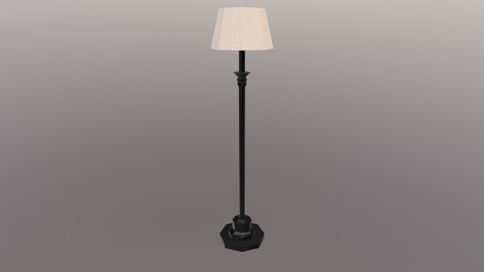 Low Poly Floor Lamp - 3D model by AarBates [6982949] - Sketchfab