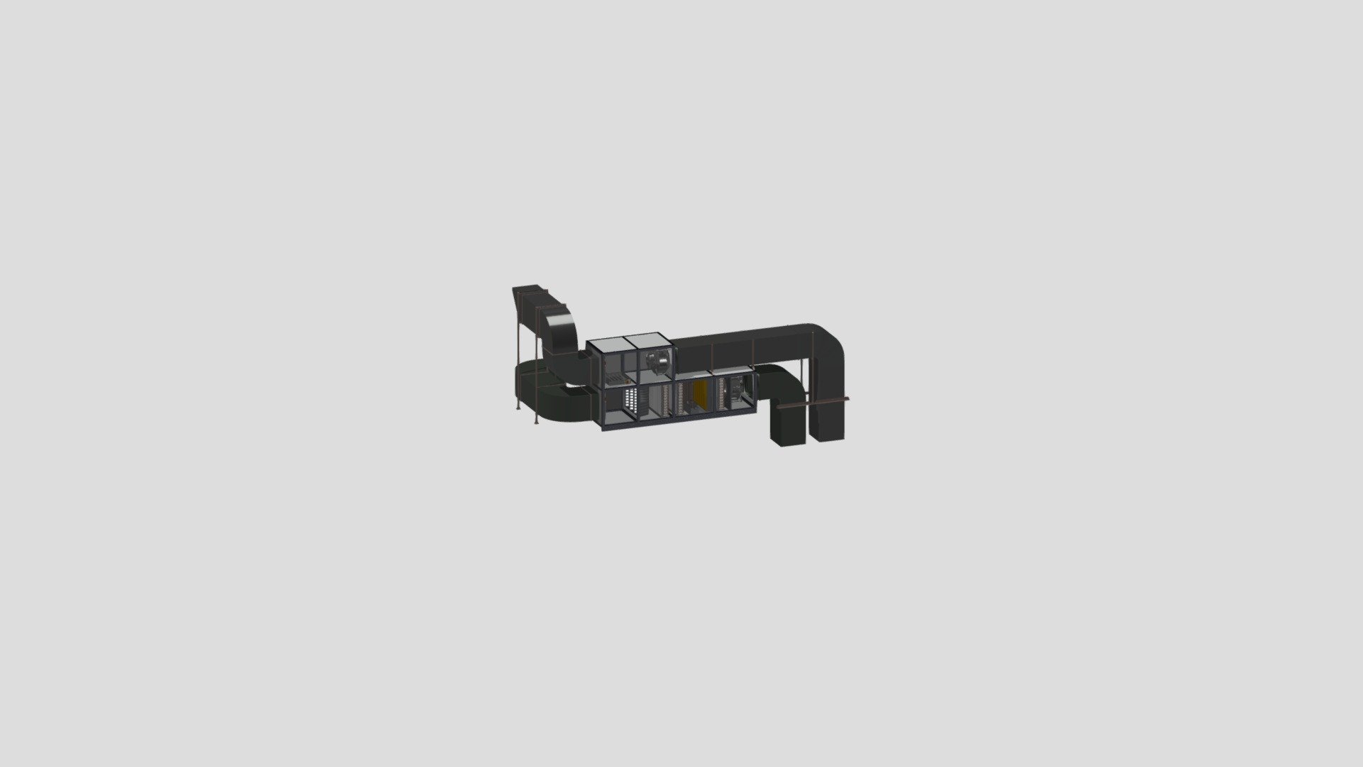 AHU Model System VII - Download Free 3D model by geppettomaster ...