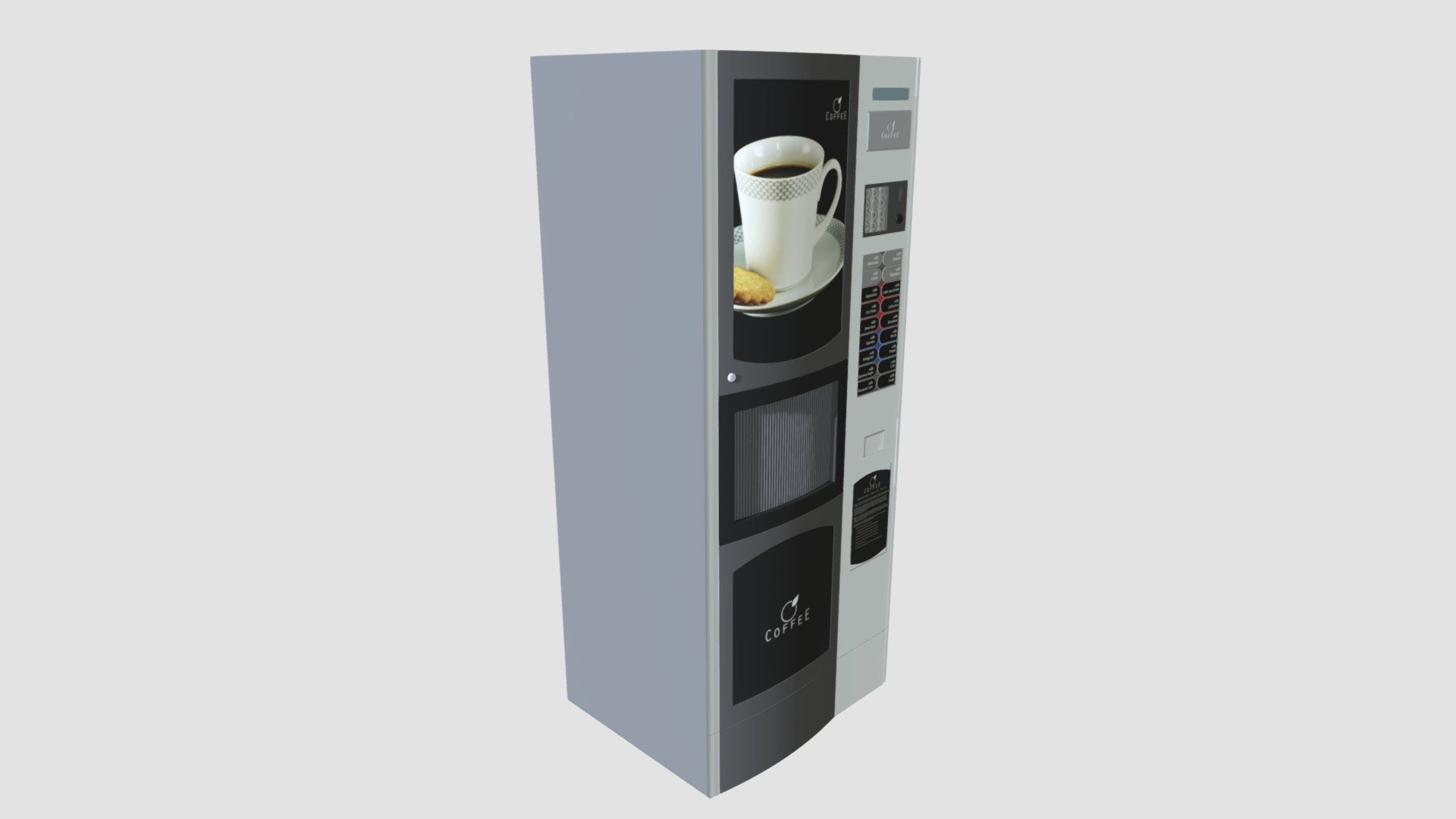 coffee vending machine - Buy Royalty Free 3D model by Evermotion ...