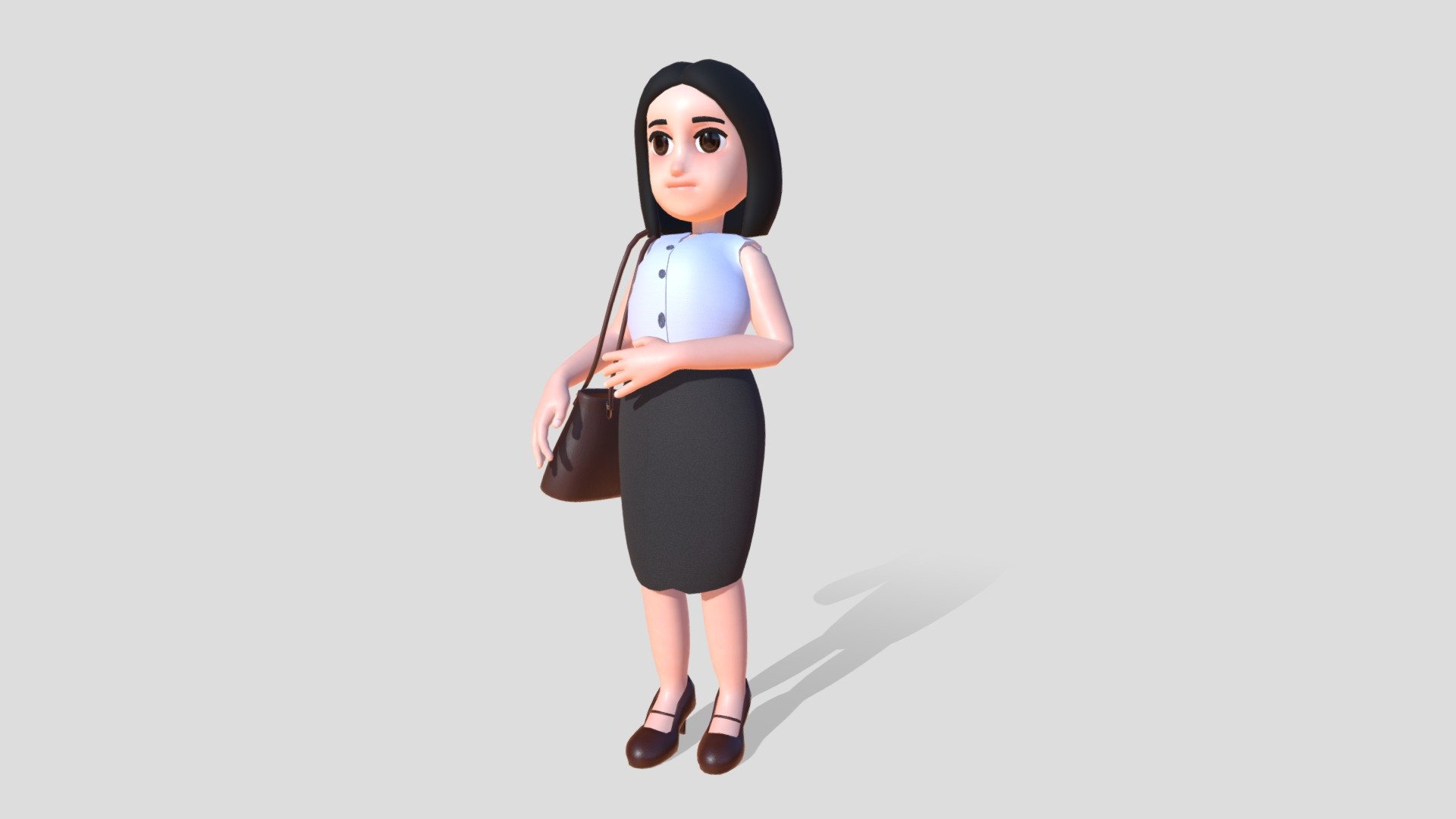 Female Working Professional - 3D model by STB-TC [6984919] - Sketchfab