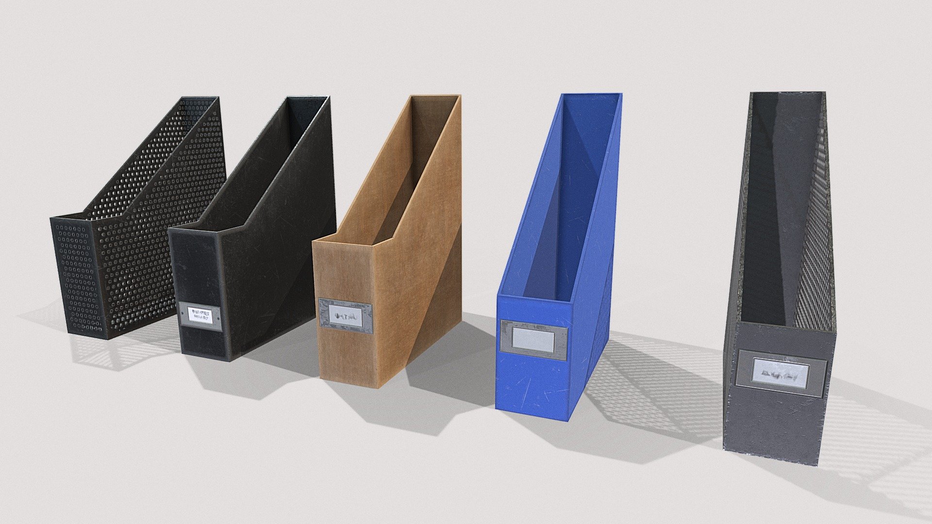 Magazine file holders - Buy Royalty Free 3D model by Sousinho [6985895 ...
