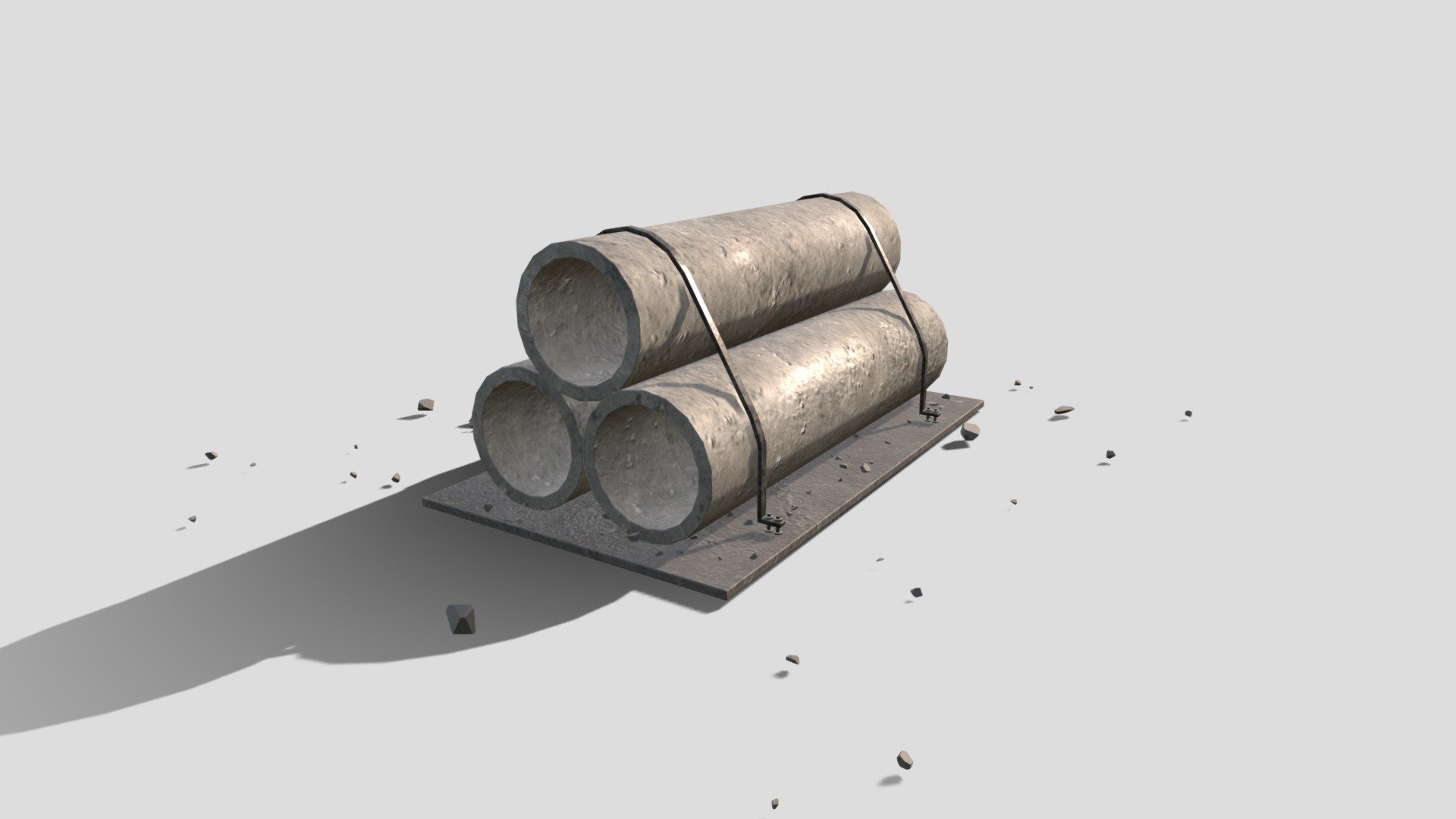 Pipe Stack - Buy Royalty Free 3D model by ROH3D [6985b54] - Sketchfab Store
