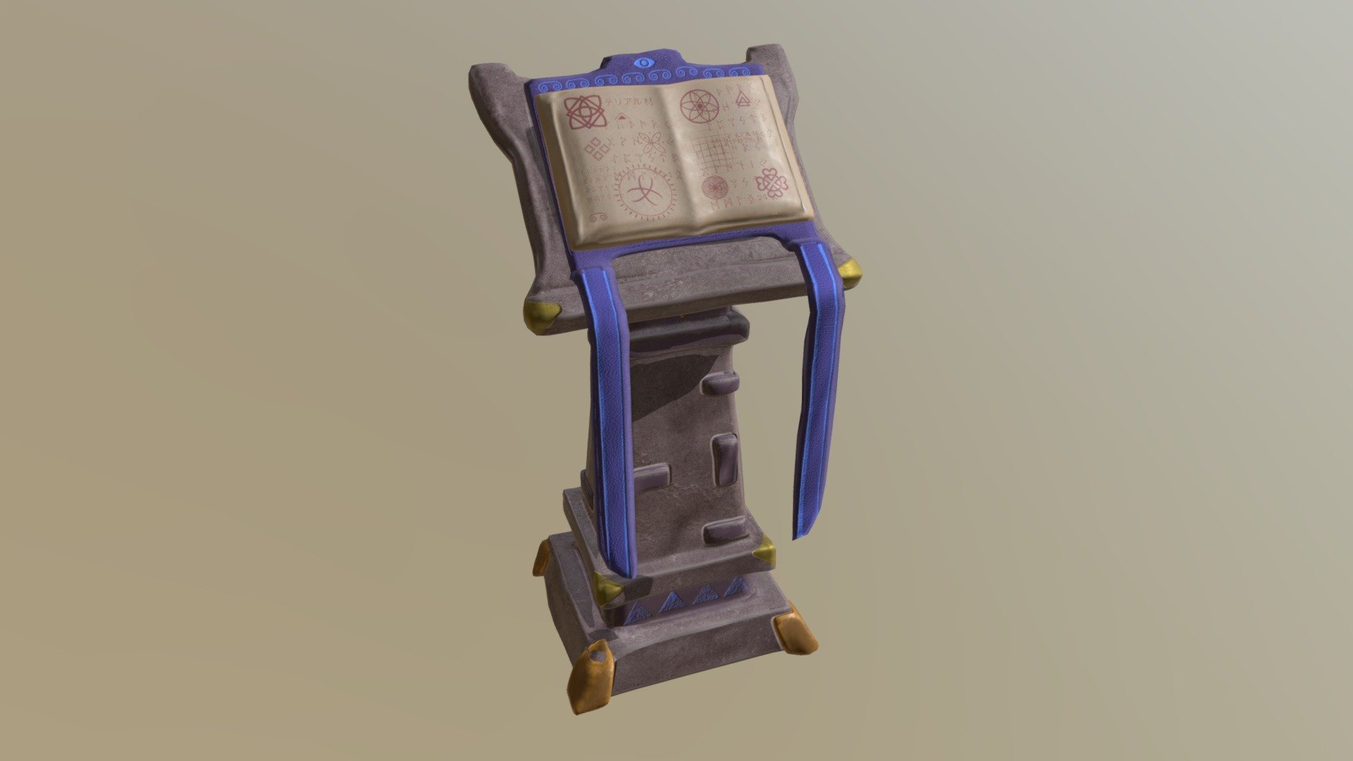 Lectern - 3D model by ernimuser28 [6986c0b] - Sketchfab