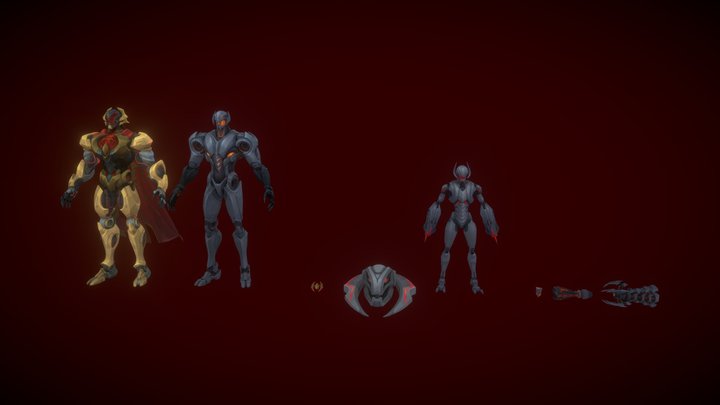 Marvel 3D models - Sketchfab
