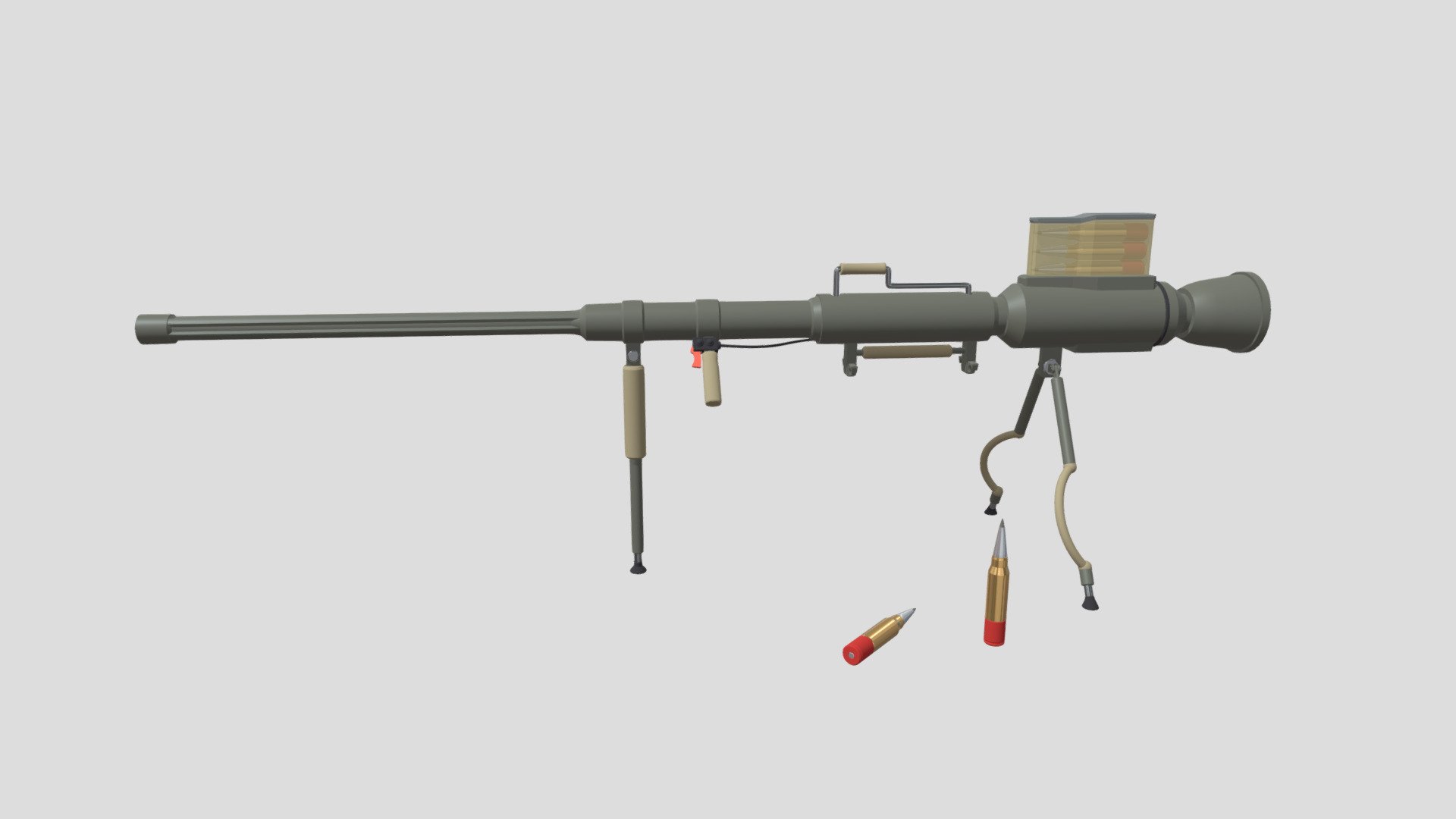 recoiless rifle - Download Free 3D model by Baba_Yoggoth [6987e84 ...