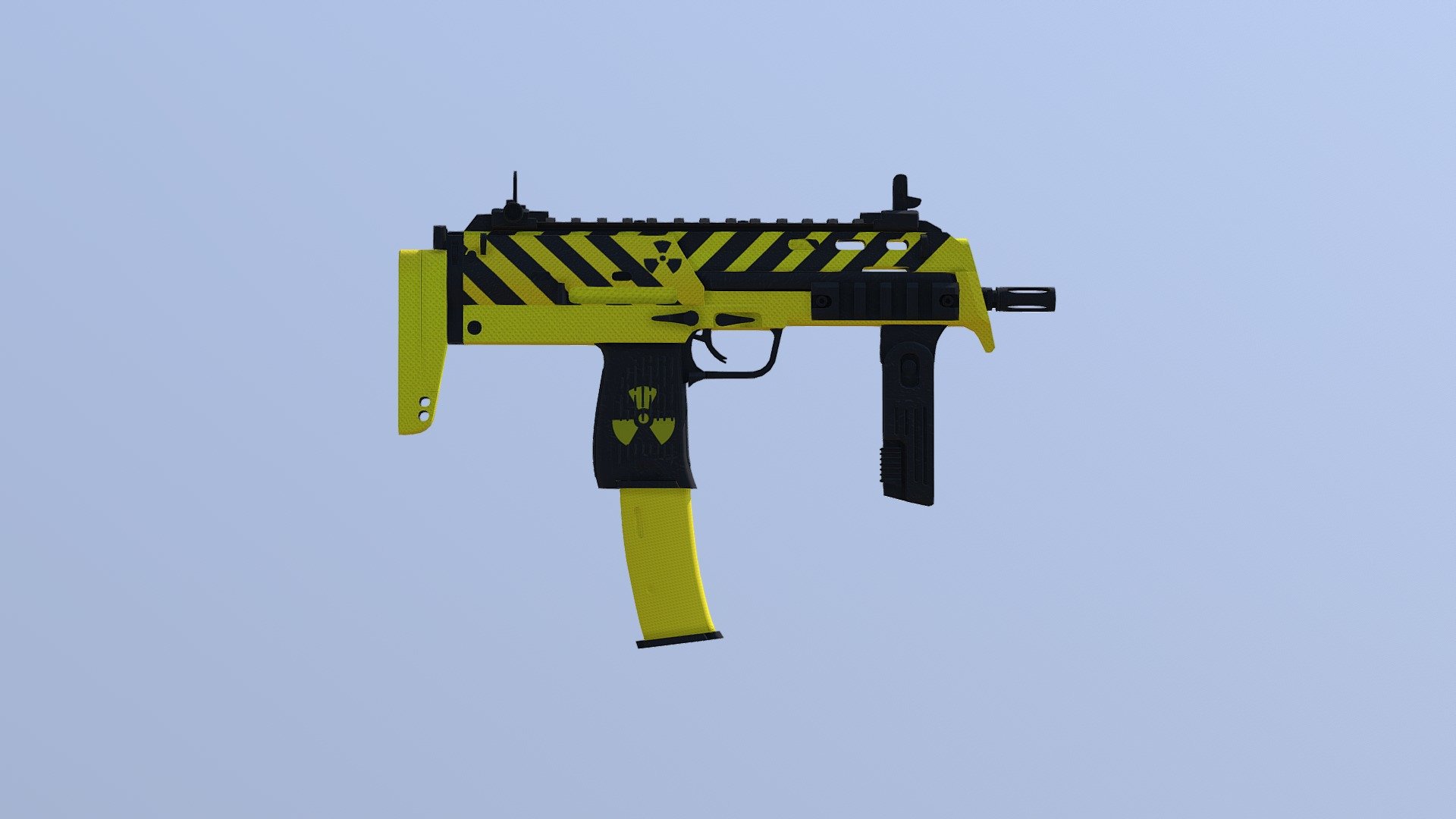MP7 | Nuclear - 3D model by kaloyand_ [6989714] - Sketchfab