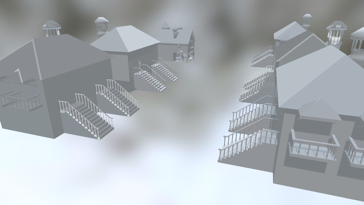 Medieval City Project - 3D model by bgagne [698c0a7] - Sketchfab