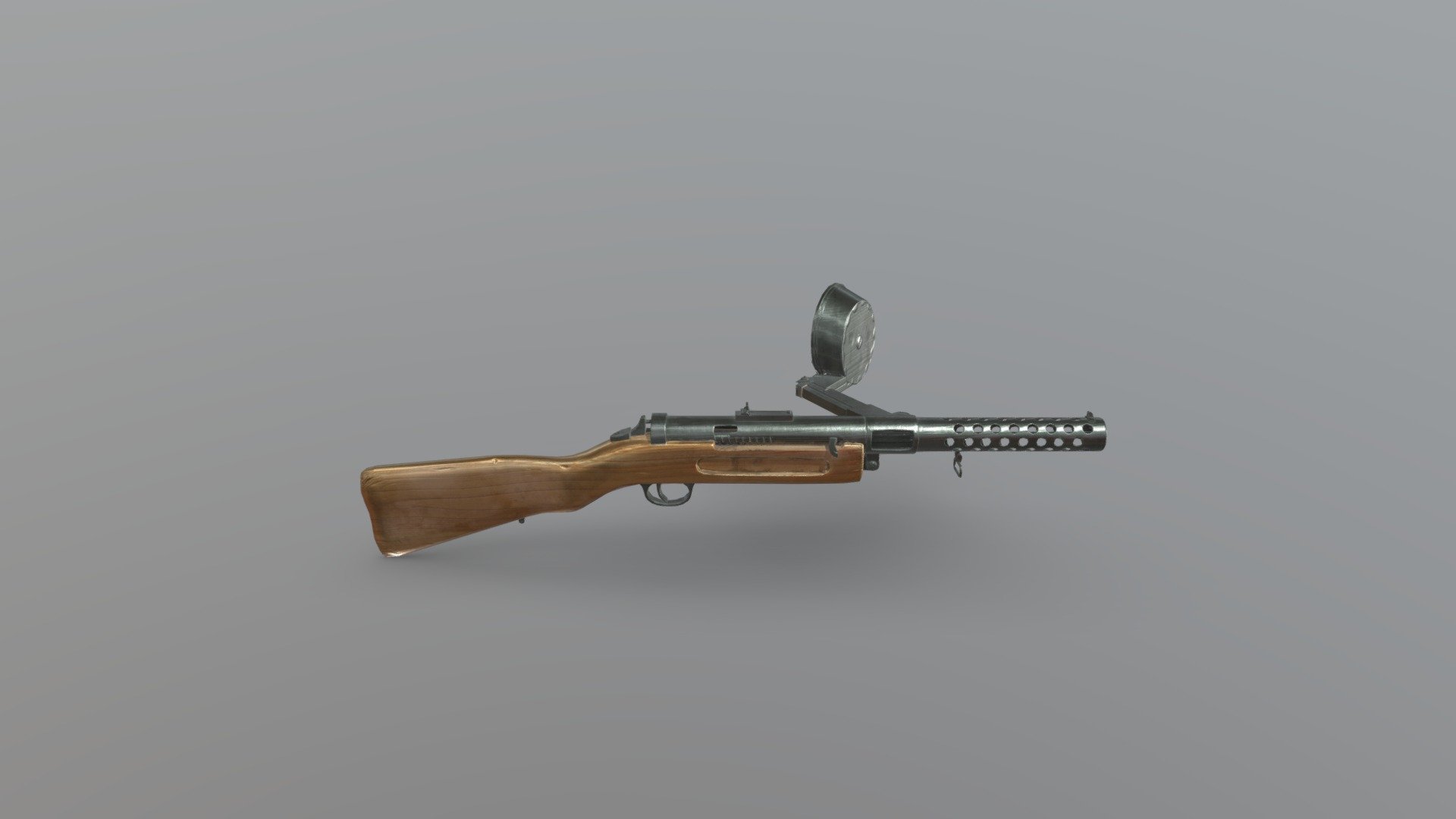 Bergmann MP18 Submachine Gun - 3D model by ky0273 [698c4b5] - Sketchfab