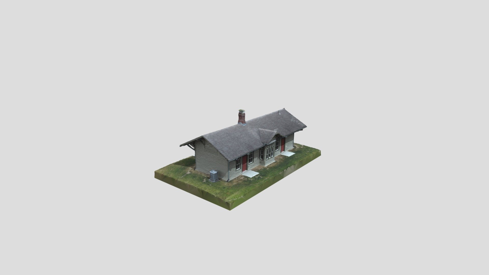 Nickel Plate Depot - Edwardsville, Illinois - Download Free 3D model by ...