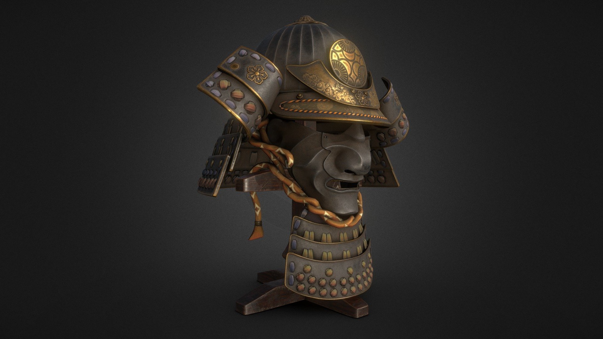 Kabuto - 3D model by Simplix [698cbb3] - Sketchfab