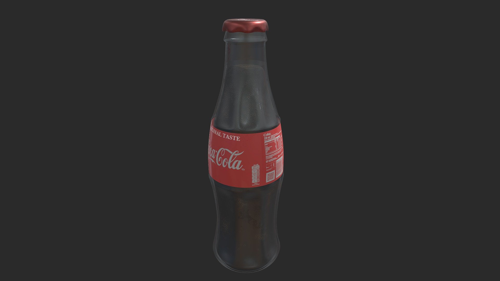 Coke Bottle - 3D model by Deaver [698e671] - Sketchfab
