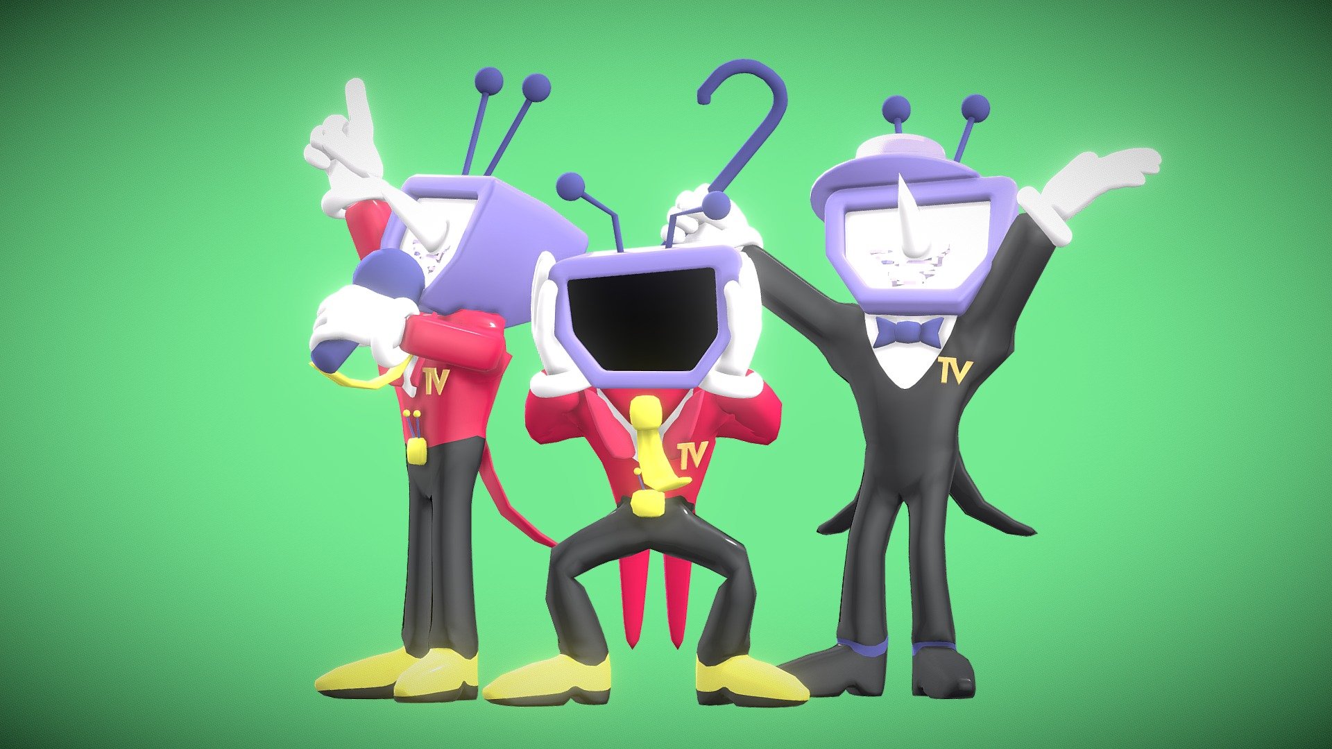 Mr. (Ant) Tenna - DELTARUNE Chapter 3 - 3D model by uprank [698fc74] - Sketchfab