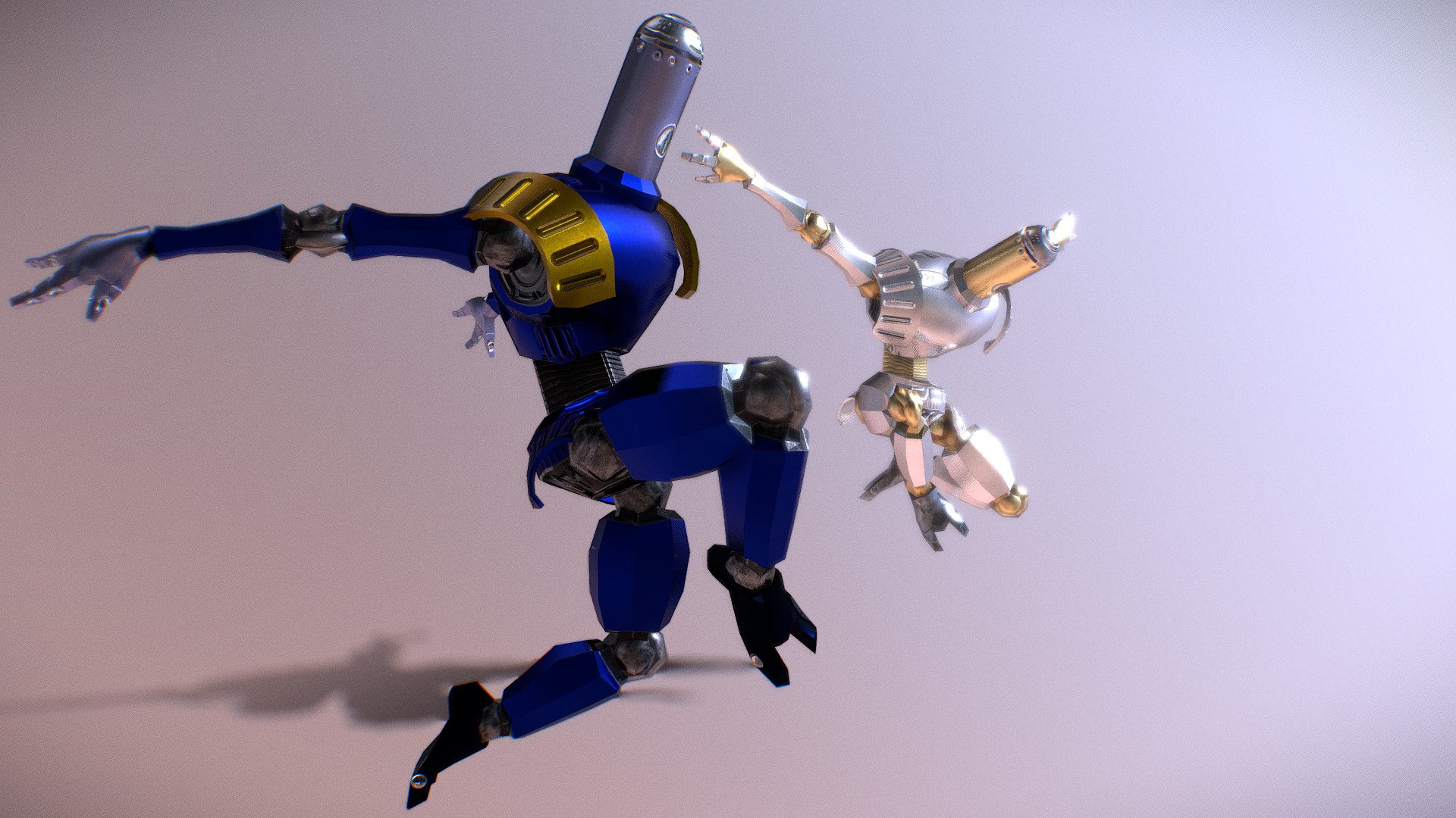 Robots - 3D model by Lynx88 [69903db] - Sketchfab