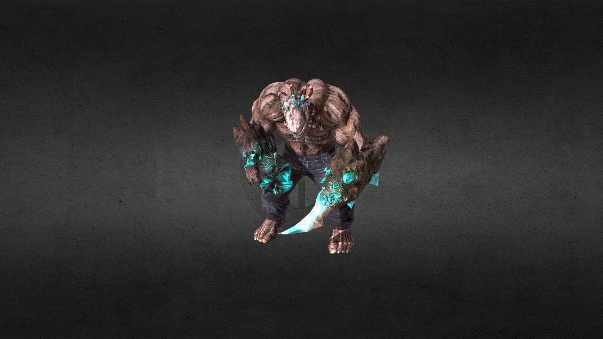 Mutant Flexing Muscles - Download Free 3D model by usman786 [6990aa9 ...