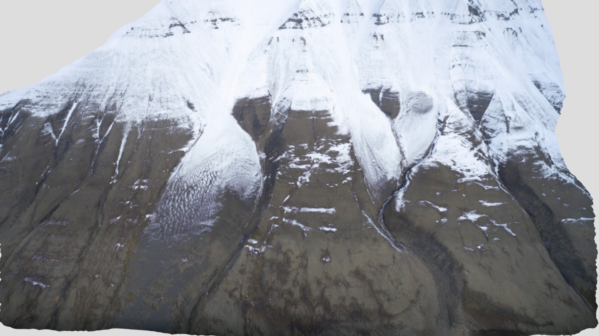 Snow Avalanche Fans Near Adventelva - 3D model by Juliano Hanna ...