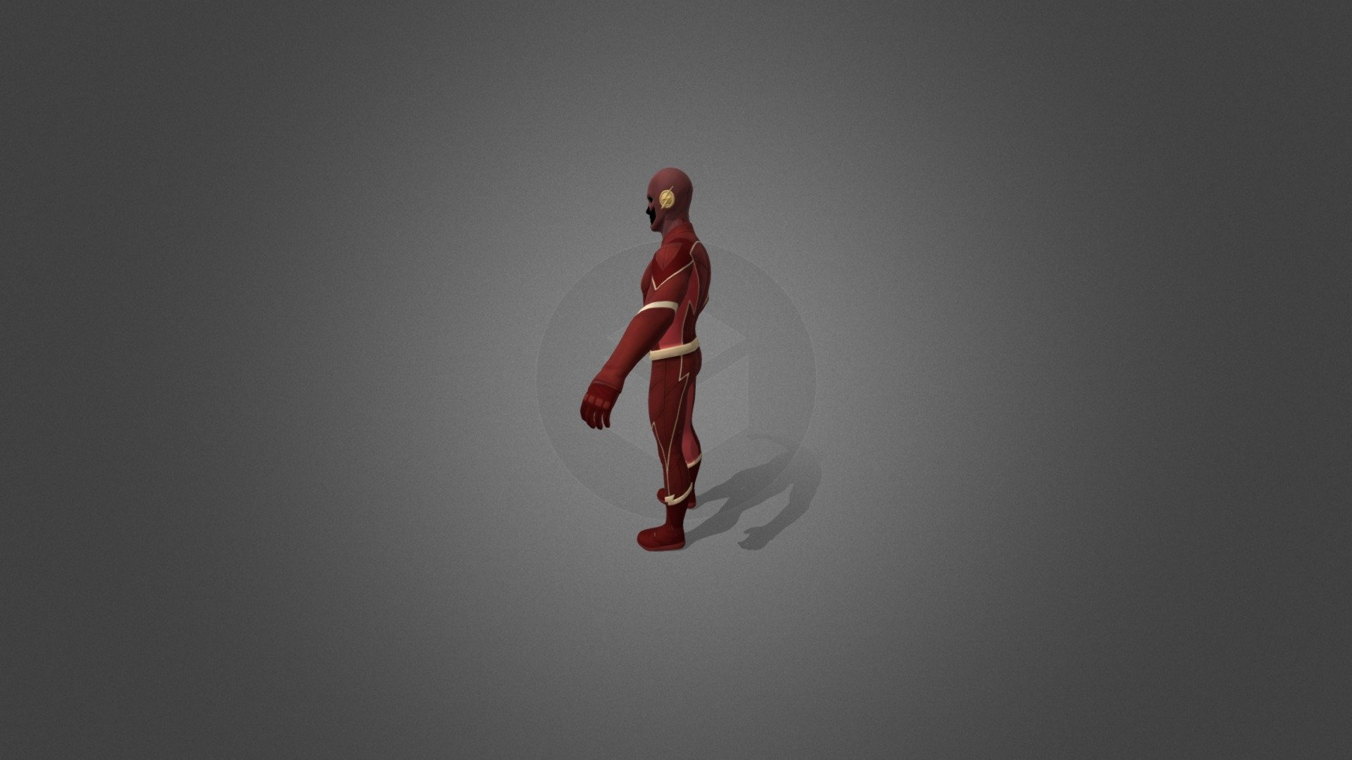 The Flash +Rig - 3D model by SCX (@SCX3) [6993290] - Sketchfab