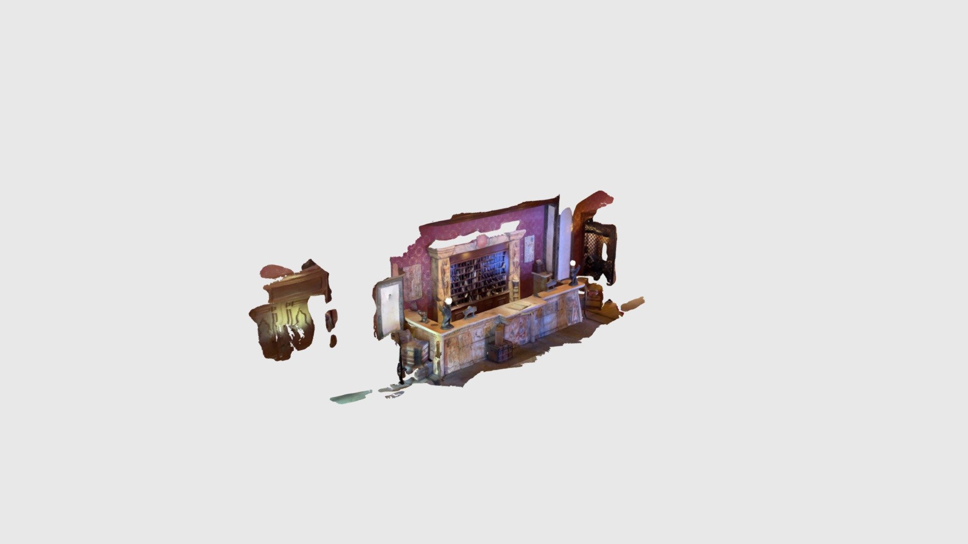 Front of hotel Hightower - Download Free 3D model by makotofalcon ...
