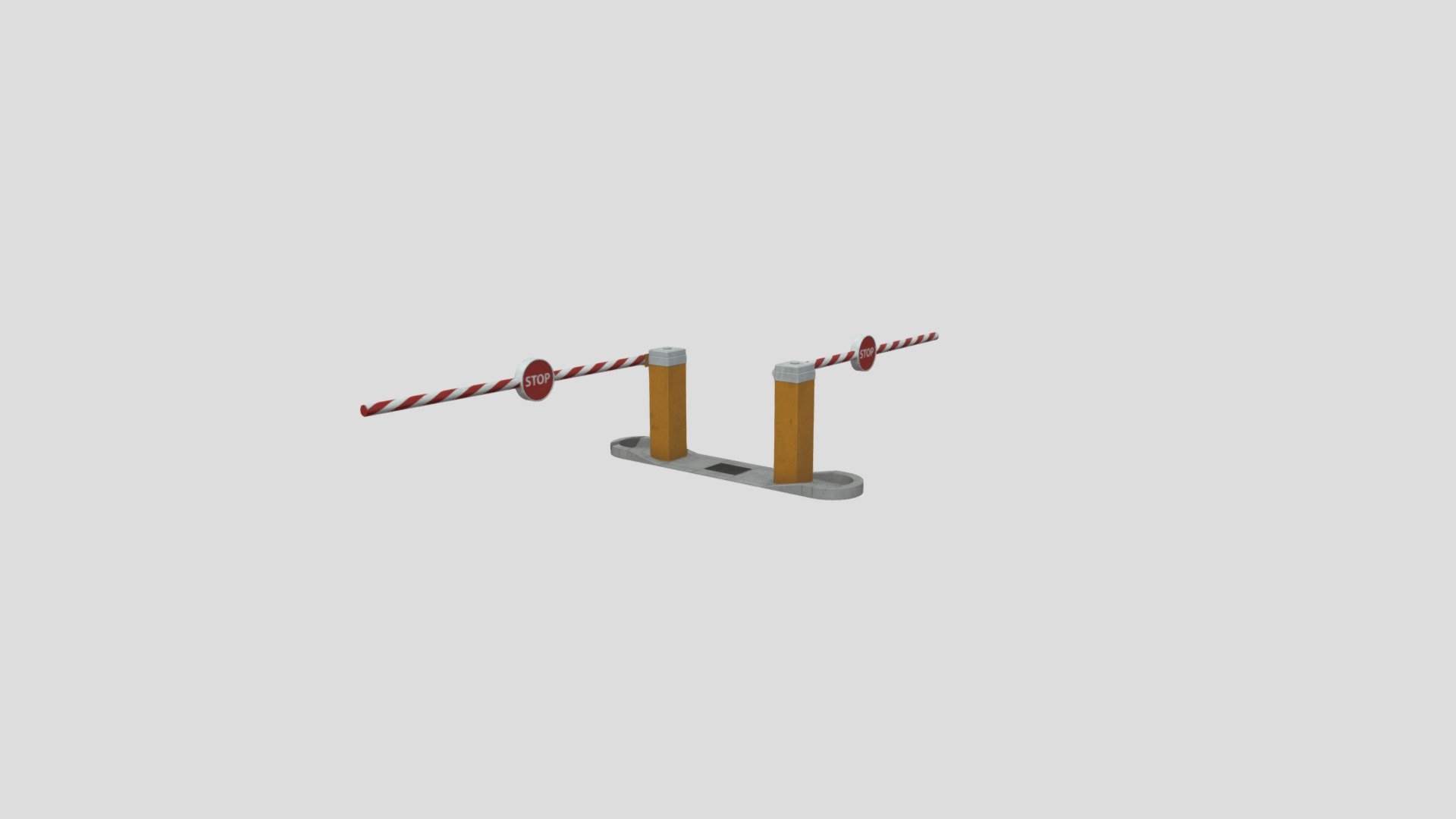 boom barriers 64 AM211 Archmodel - Buy Royalty Free 3D model by ...
