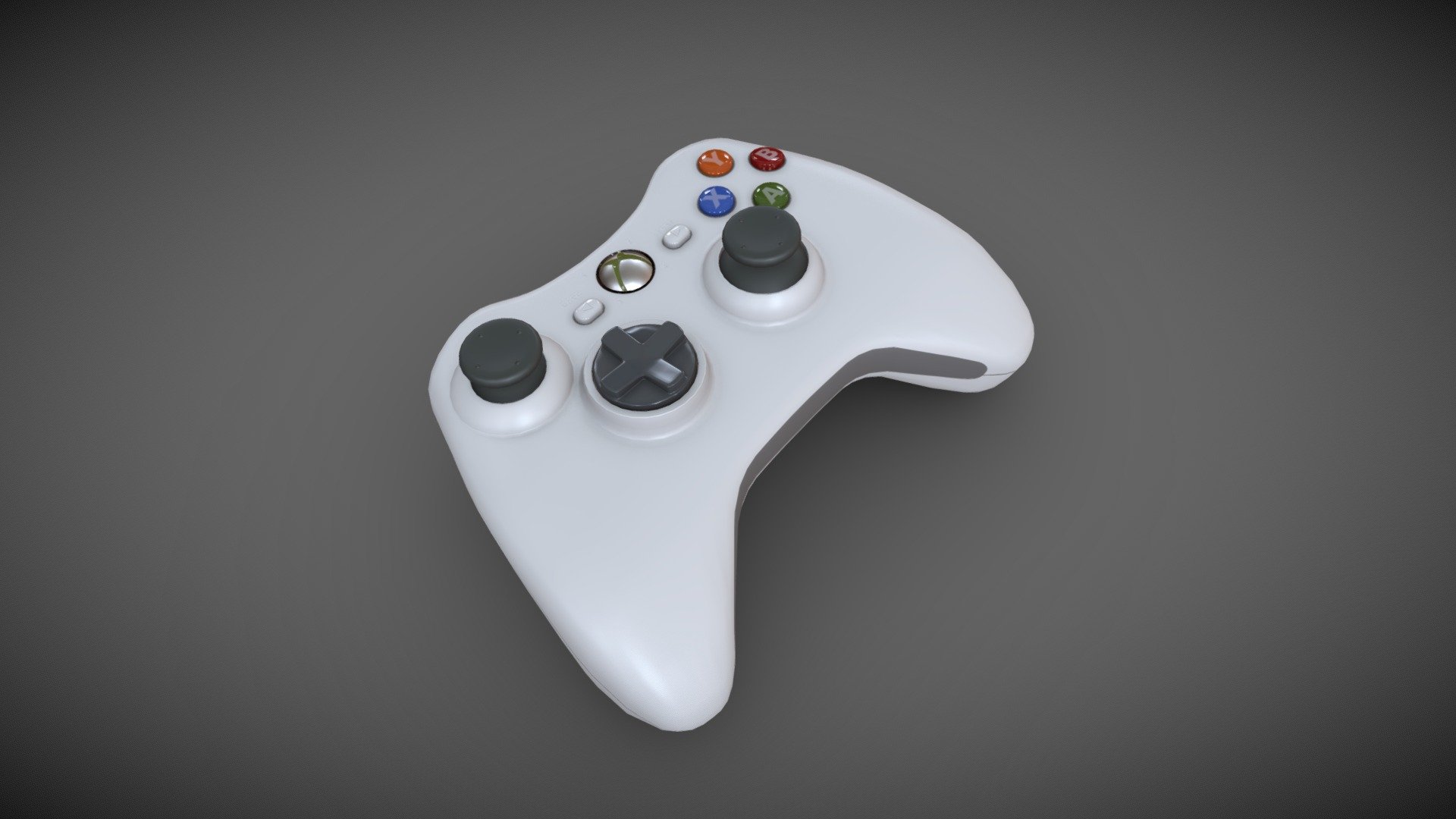 Xbox 360 Controller White - Buy Royalty Free 3D model by fade_to_black ...