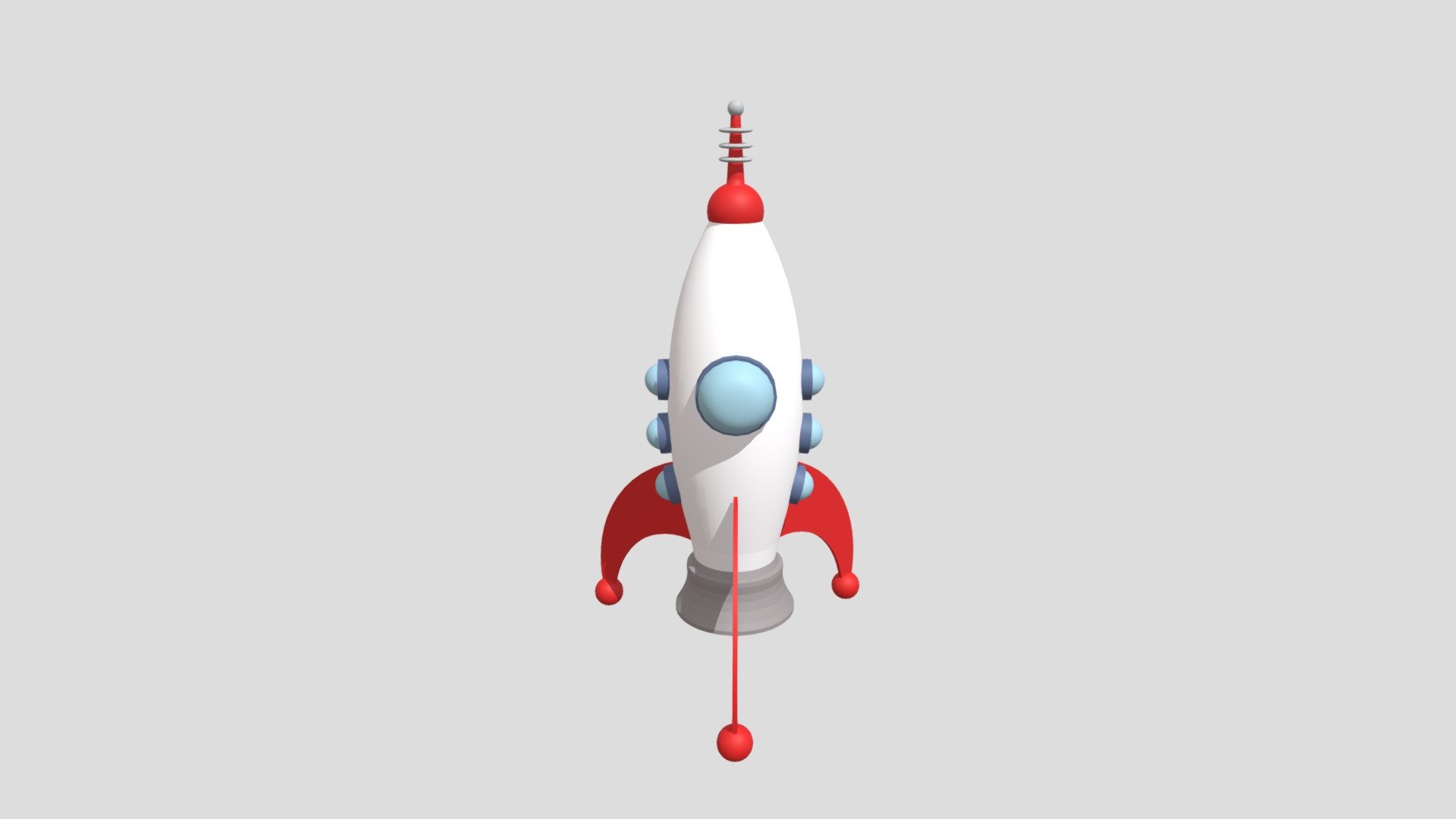 rocket - Download Free 3D model by kkrrqwer (@kaiyin) [6999688] - Sketchfab