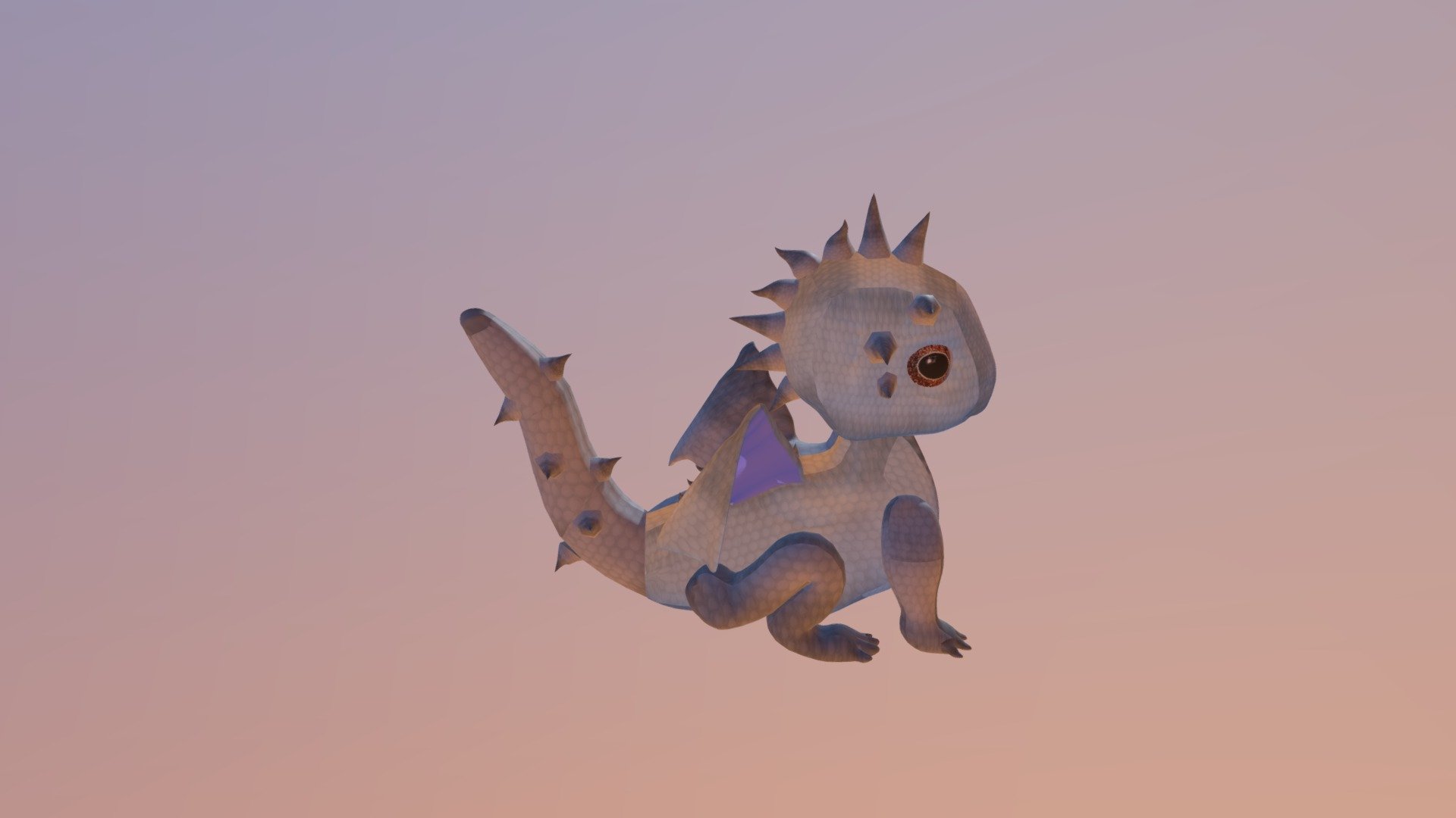 Baby Dragon - 3D model by Tara.Hayes [699bcee] - Sketchfab