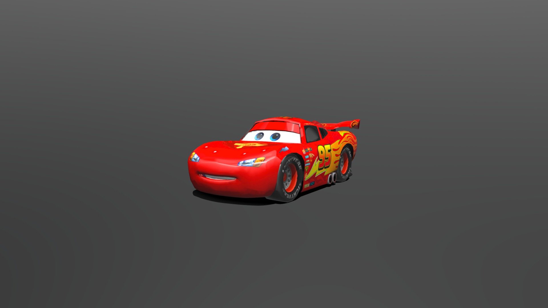 Lightning McQueen wgp - Download Free 3D model by ...