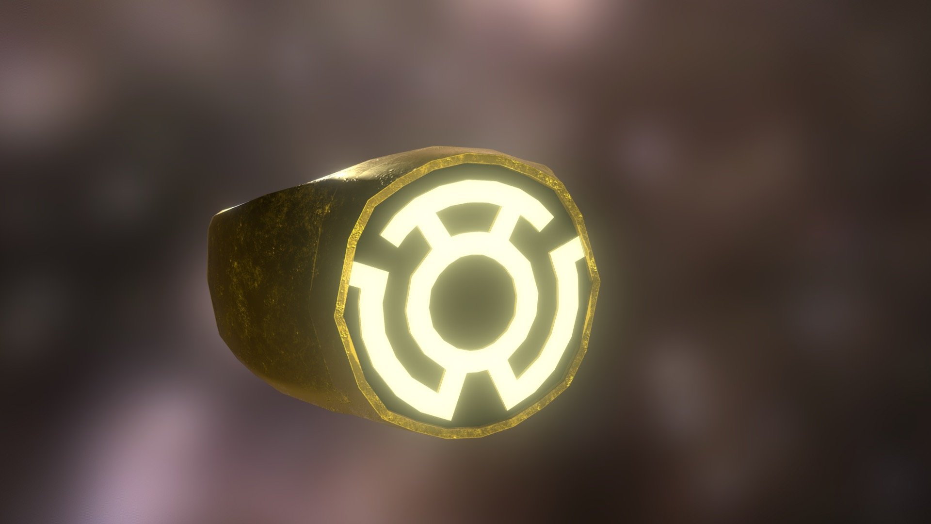 Sinestro Corp Fear Ring - 3D model by Rachael Okula (@RachaelOkula ...