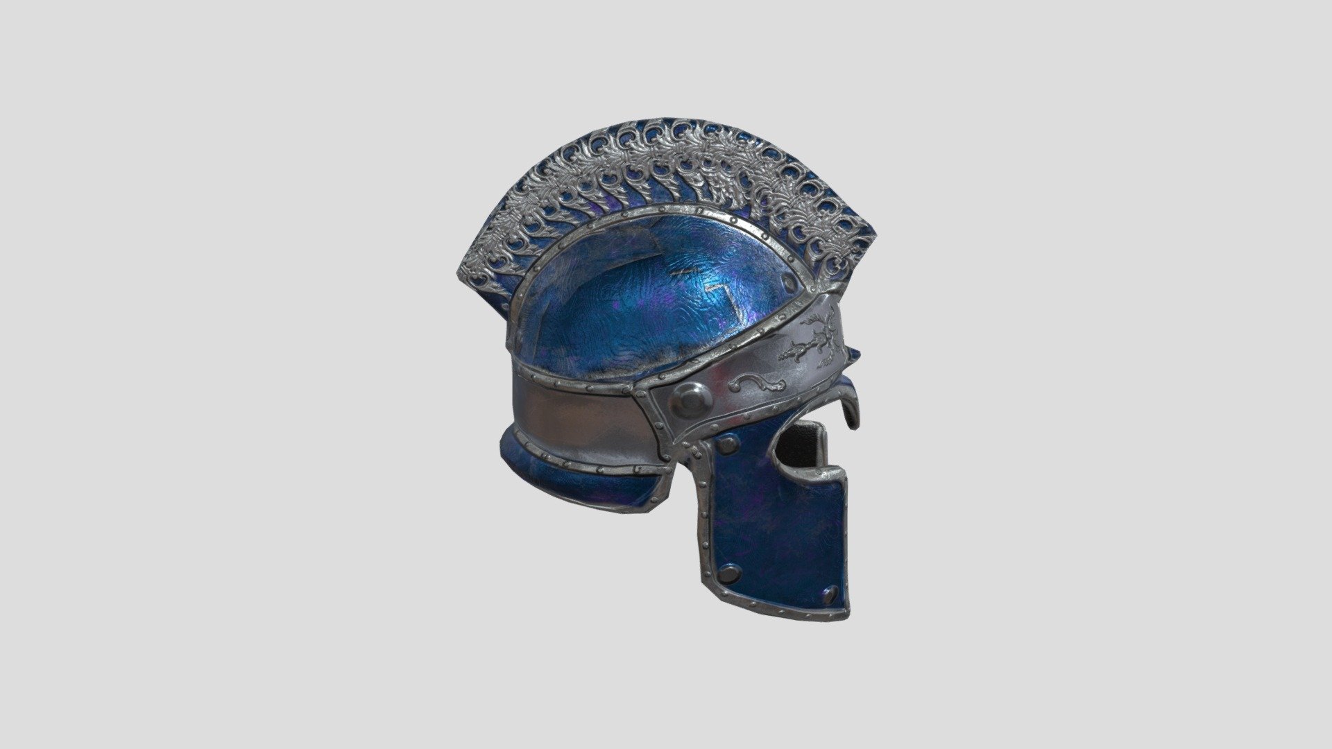 SM_Armor_Helmet_I - 3D model by Tesseract Assets (@tesseract.assets ...