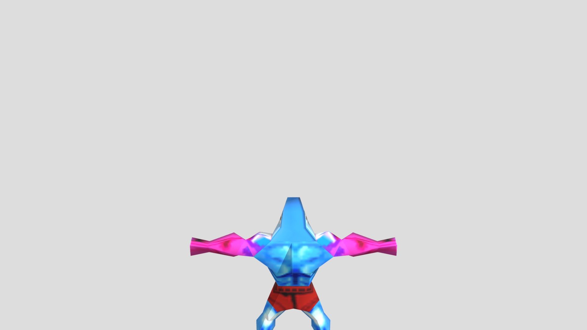 Play Station - Super Sponge - Early Shark Man - 3D model by ...