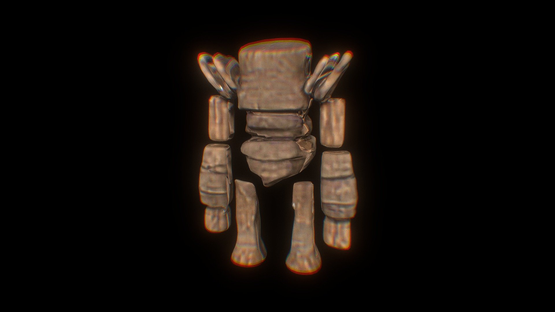 Wooden Golem - Buy Royalty Free 3D model by JuiceDrippy (@poopeypapi ...