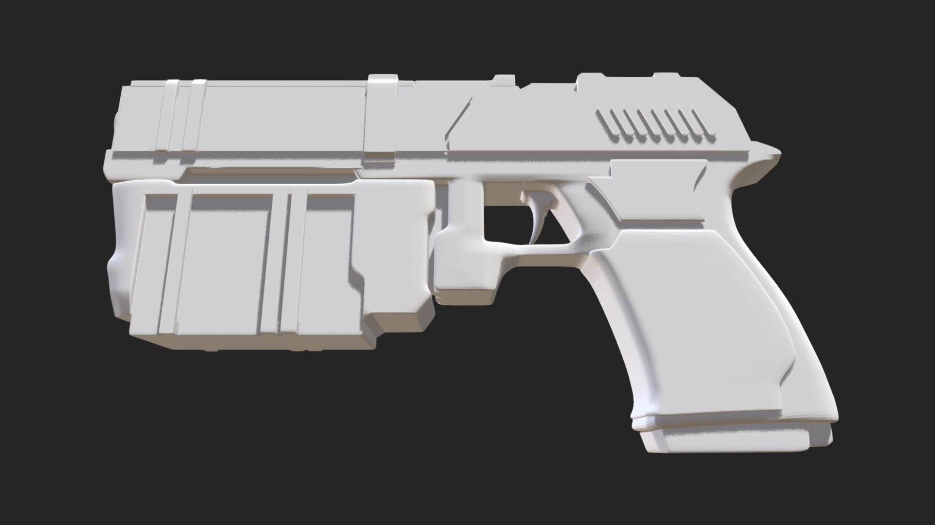 Pistol v1 - 3D model by sflofler [699fb68] - Sketchfab