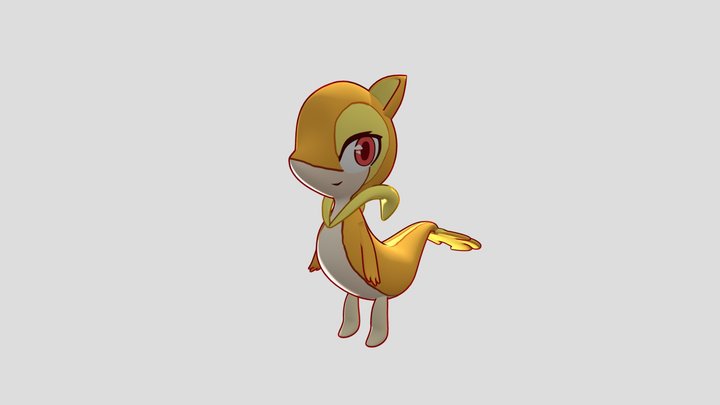 Snivy 3D models - Sketchfab