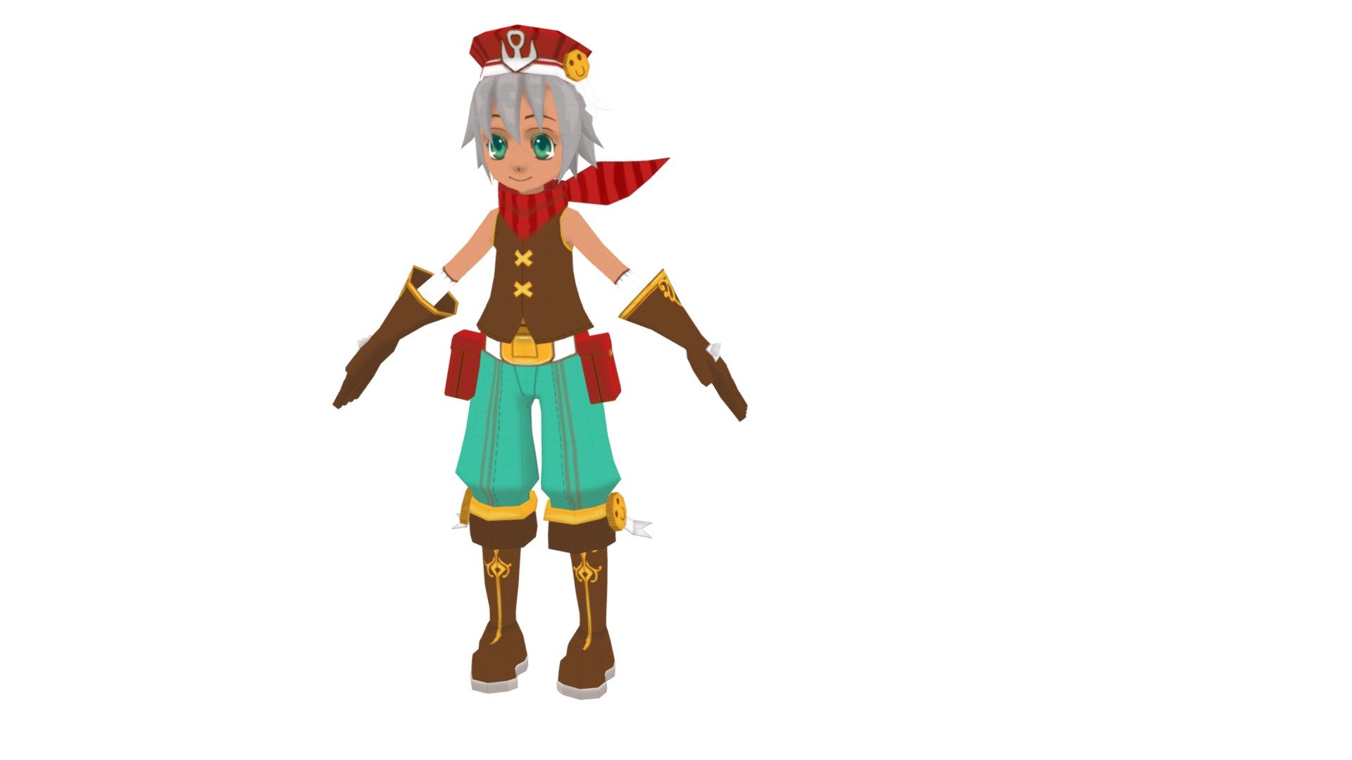 6頭身人物作品 - 3D model by Master_XM3 [69a099f] - Sketchfab