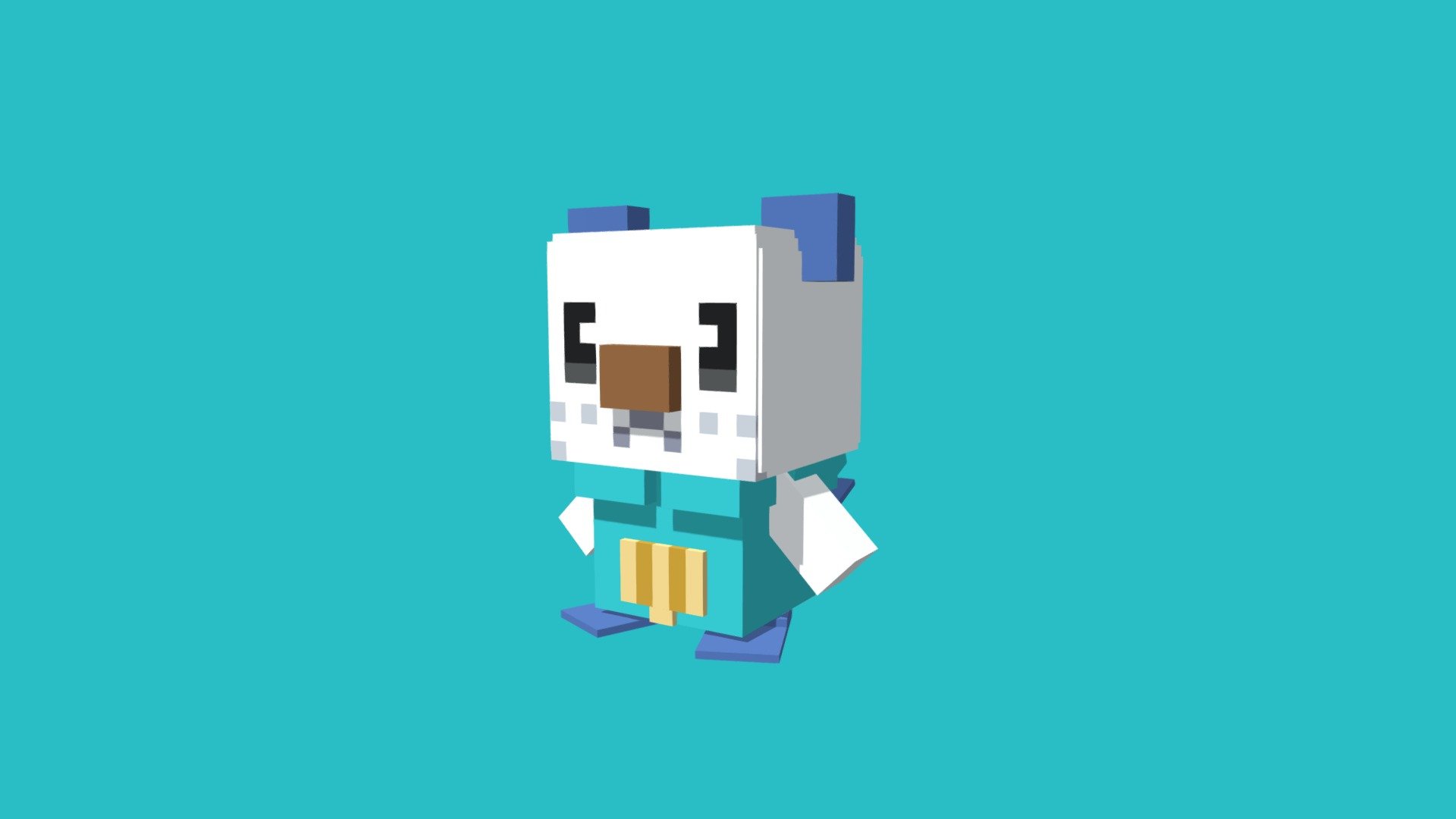 Oshawott - 3D model by marioplumer71 [69a0ad7] - Sketchfab