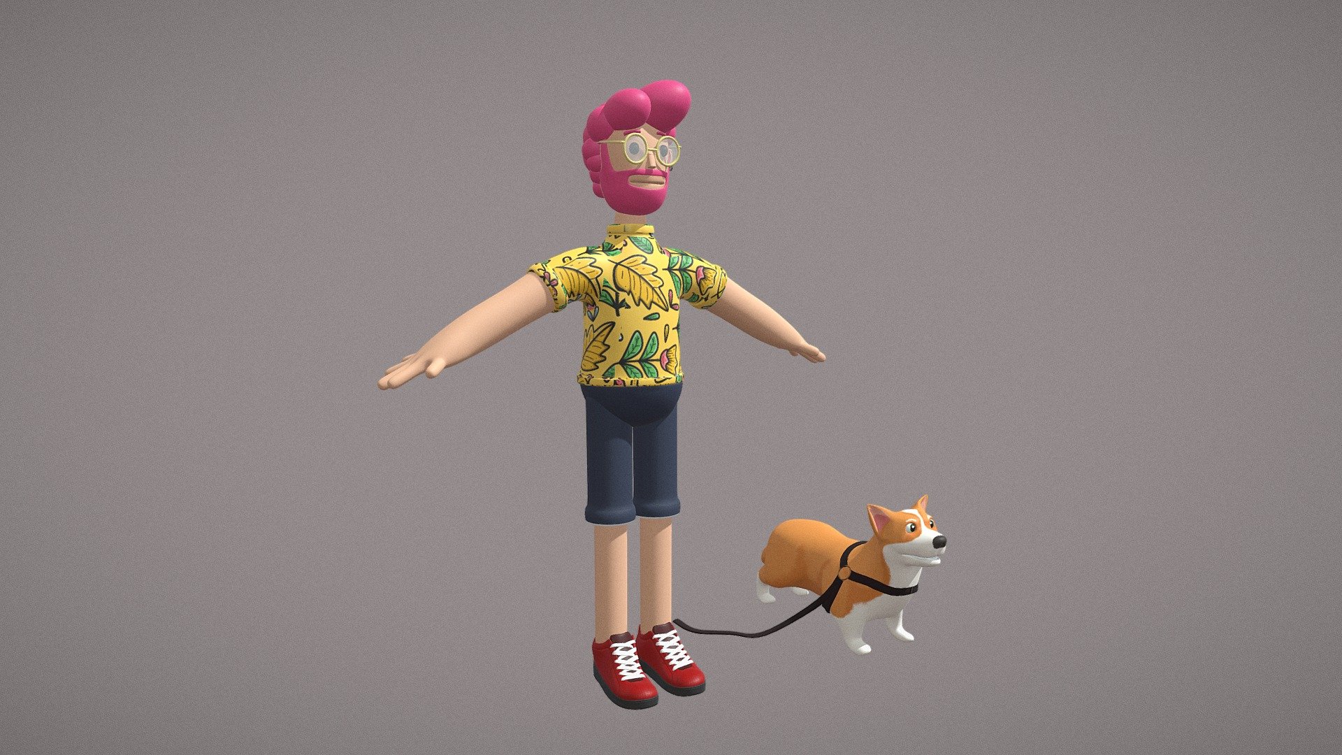 minimal character - Buy Royalty Free 3D model by Vasundhara Infotech ...