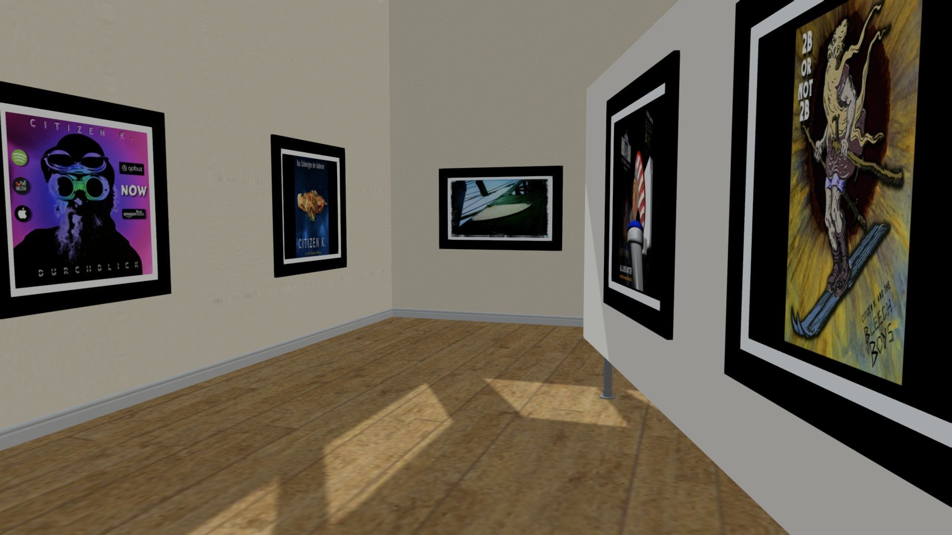 Looniversal Crypto AR/VR Art Gallery - Download Free 3D model by ...