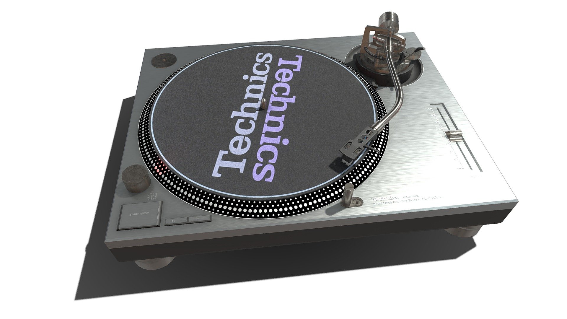 Technics Turntable / Record Deck / Record Player - Buy Royalty Free 3D ...